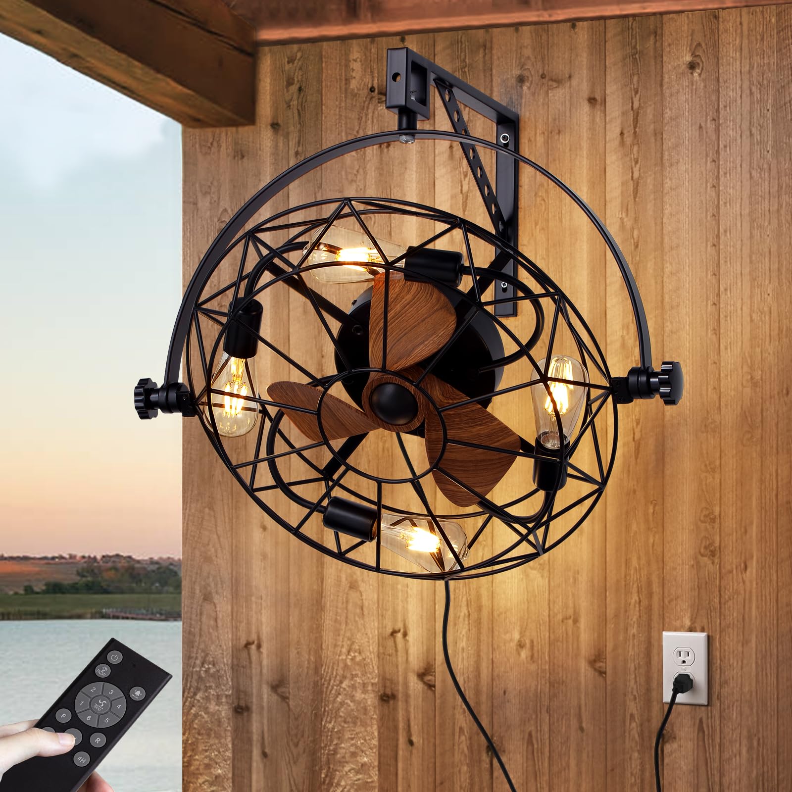 Wall Mounted Exterior Fans