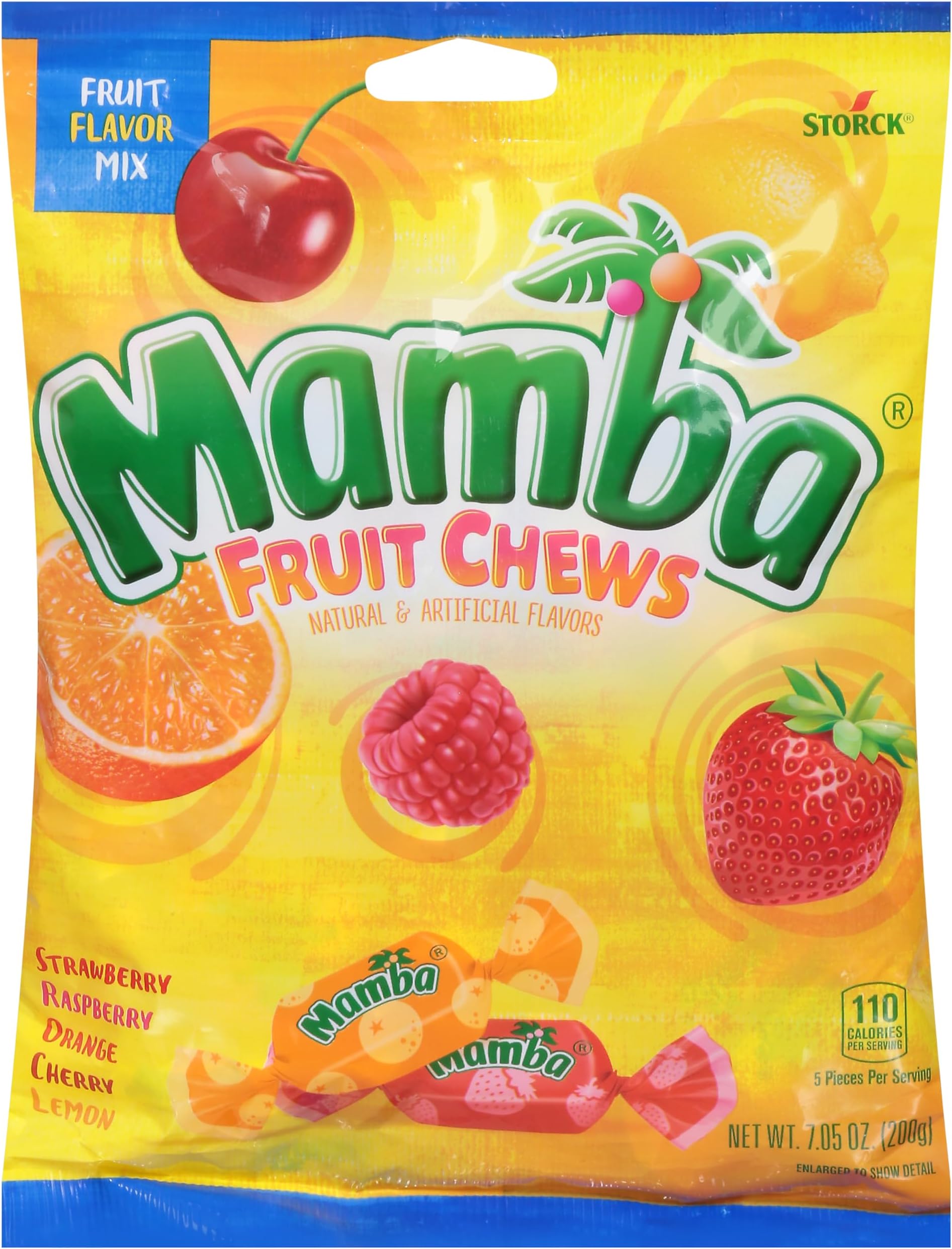 Amazon.com : Storck (1) Bag Mamba Fruit Chews Candy Assorted Flavors ...