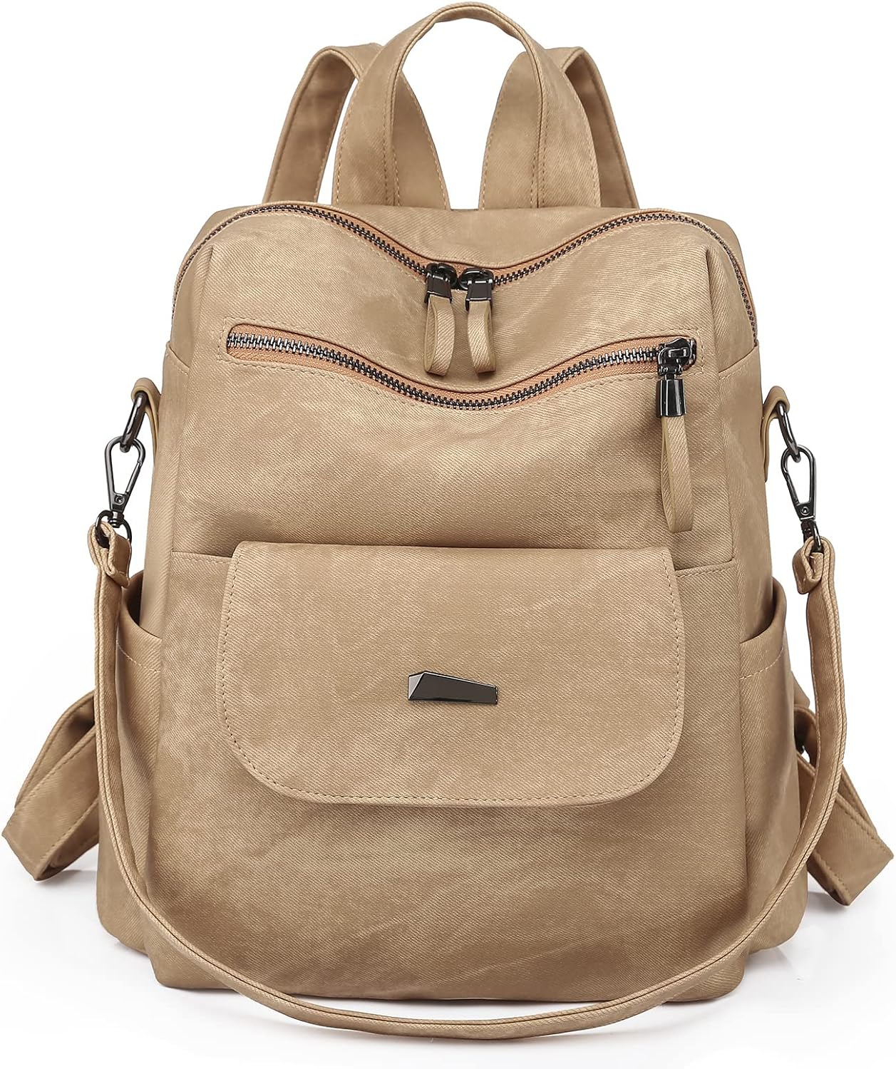 Amazon.com: Puwuzixi Backpack Purse for Women, PU Leather Backpack ...