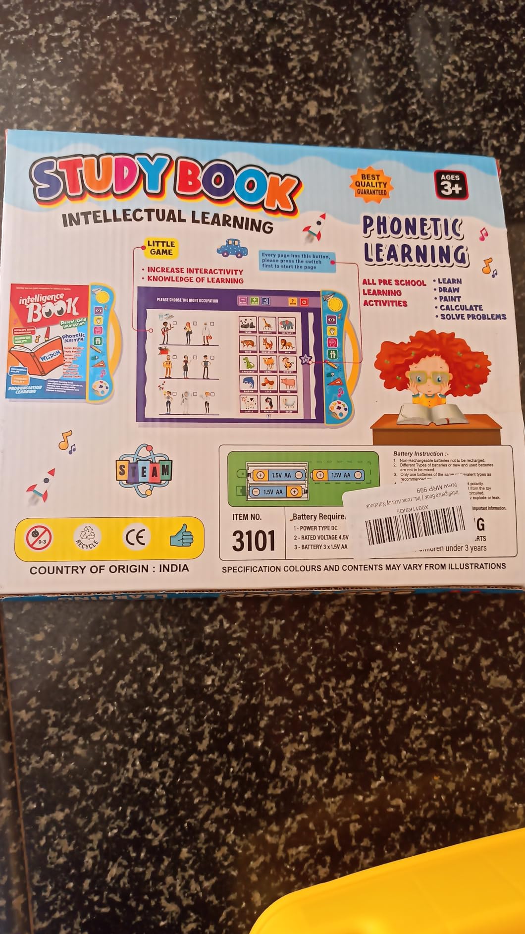 Intelligence Book | Interactive Book -Musical English Educational ...