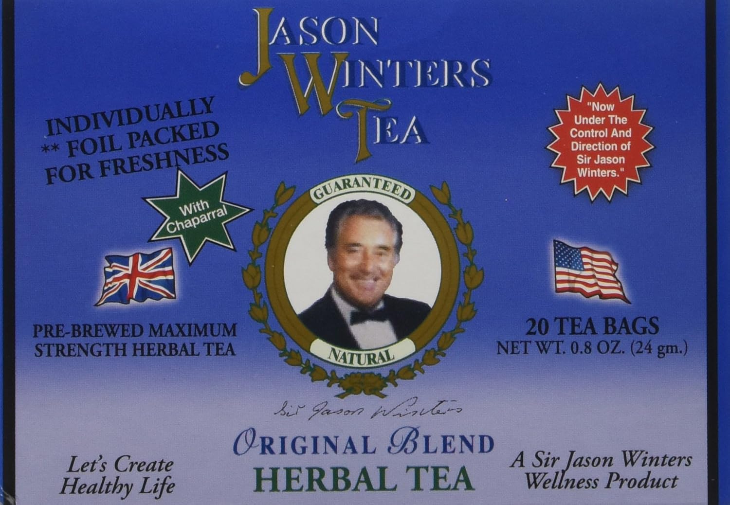 Amazon.com : Jason Winters Original Blend Herbal Tea - 20 Count ...
