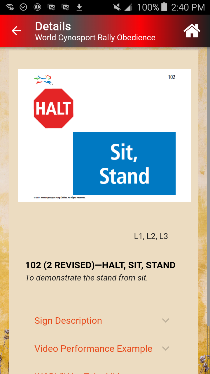 WCRL Rally Dog Obedience - App on Amazon Appstore