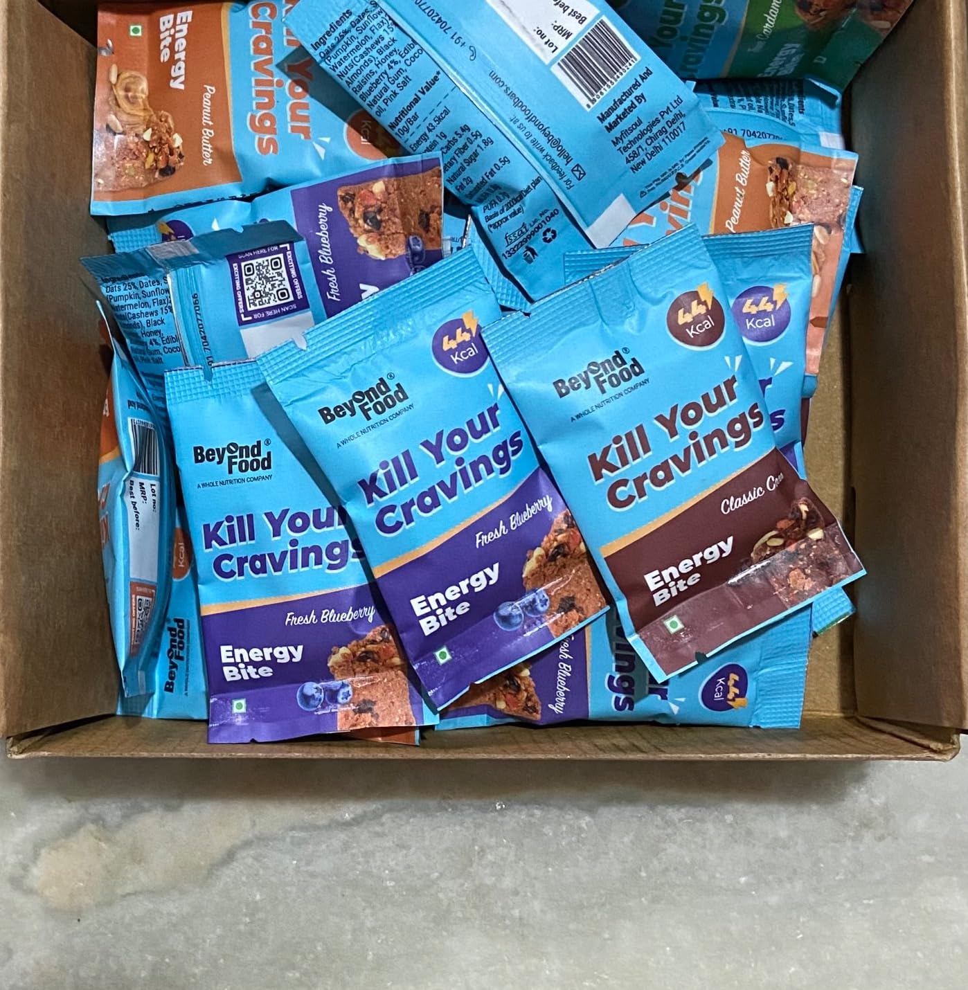 Beyond Food Energy Bites - Breakfast Bars with Oats, Dates, Seeds ...