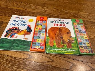 Amazon.com: World of Eric Carle, Around the Farm 30-Button Animal Sound ...