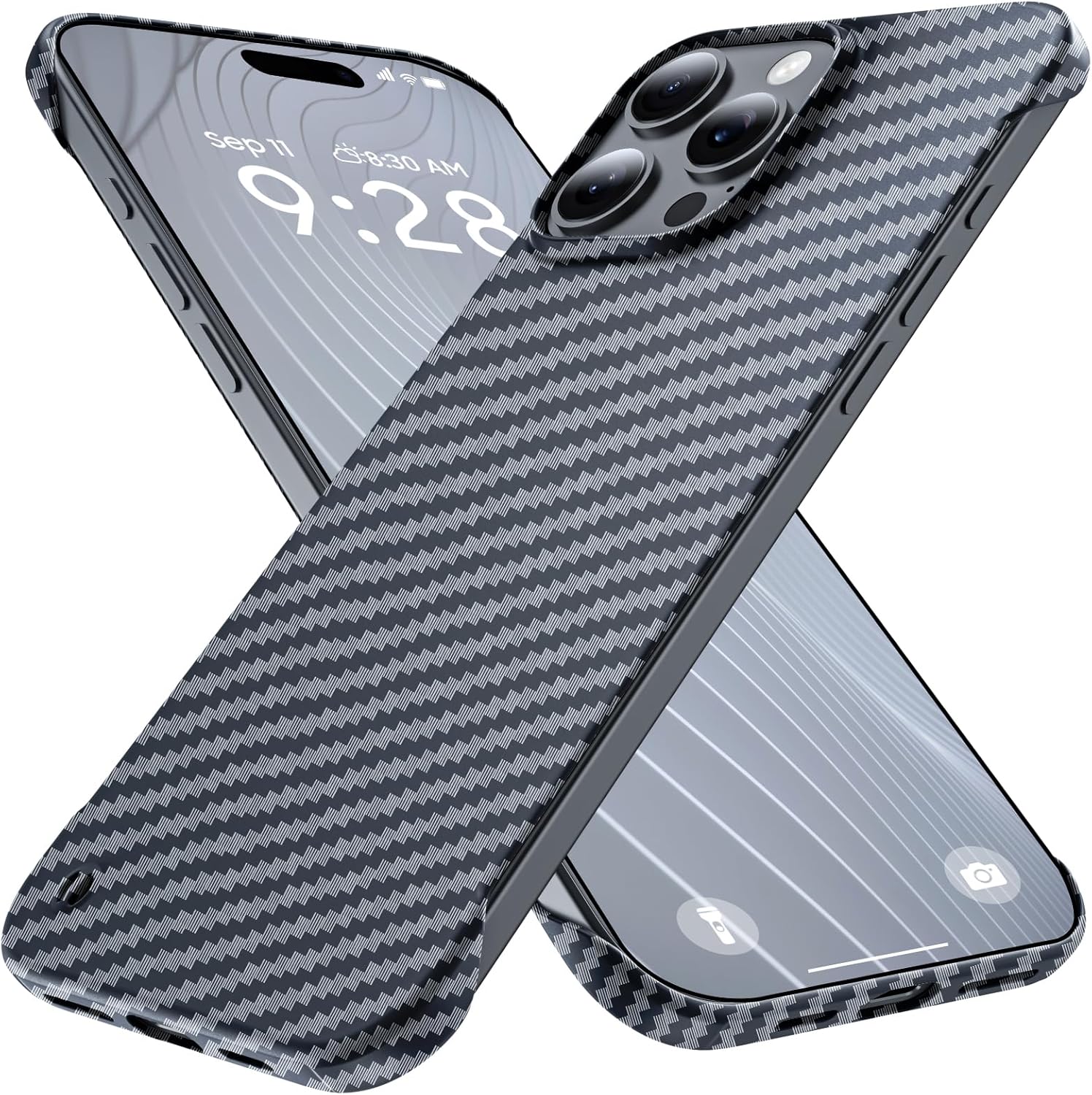 Amazon.com: GRECAZO Ultra-Thin Frosted Soft Touch Skin Borderless ...