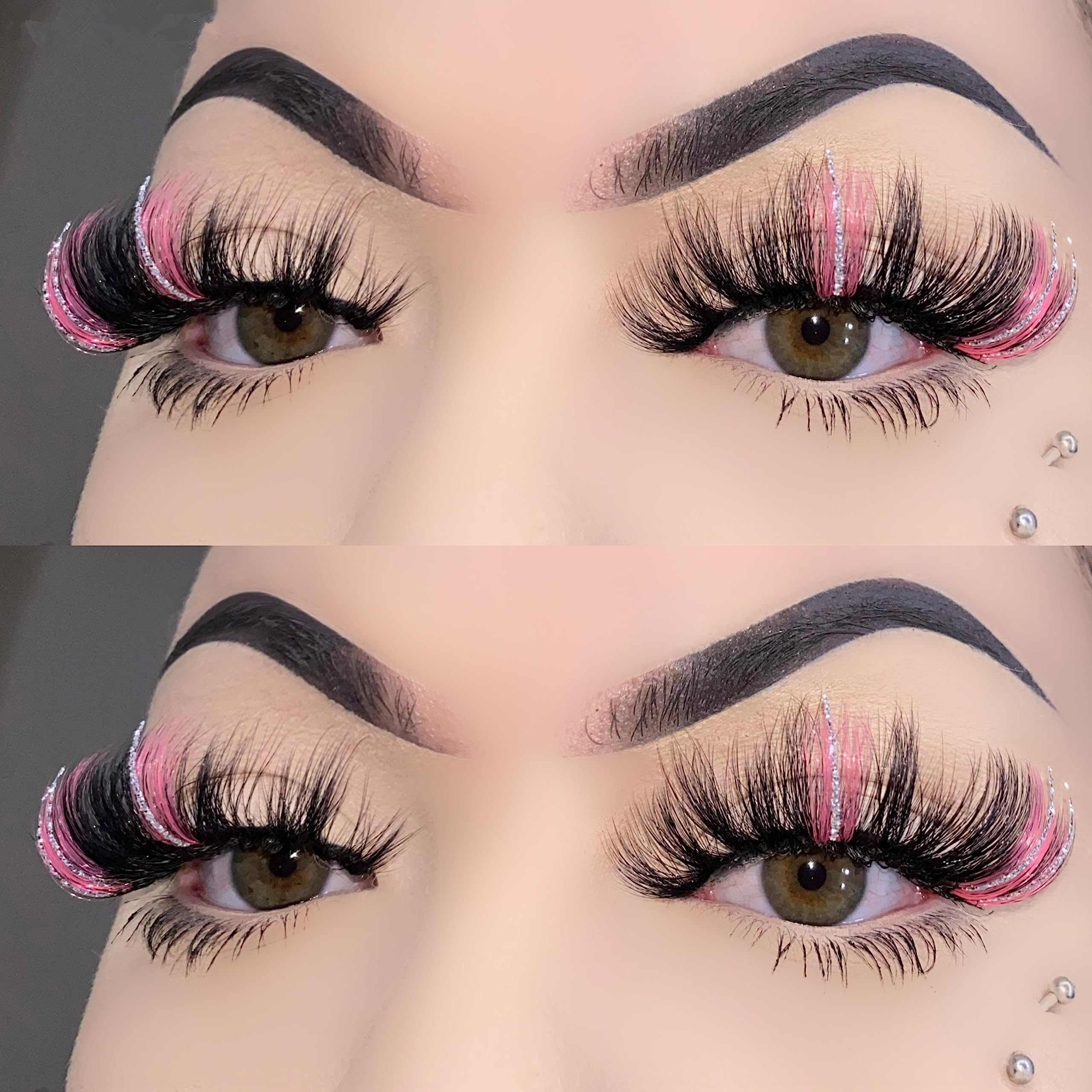 False Eyelashes Glitter