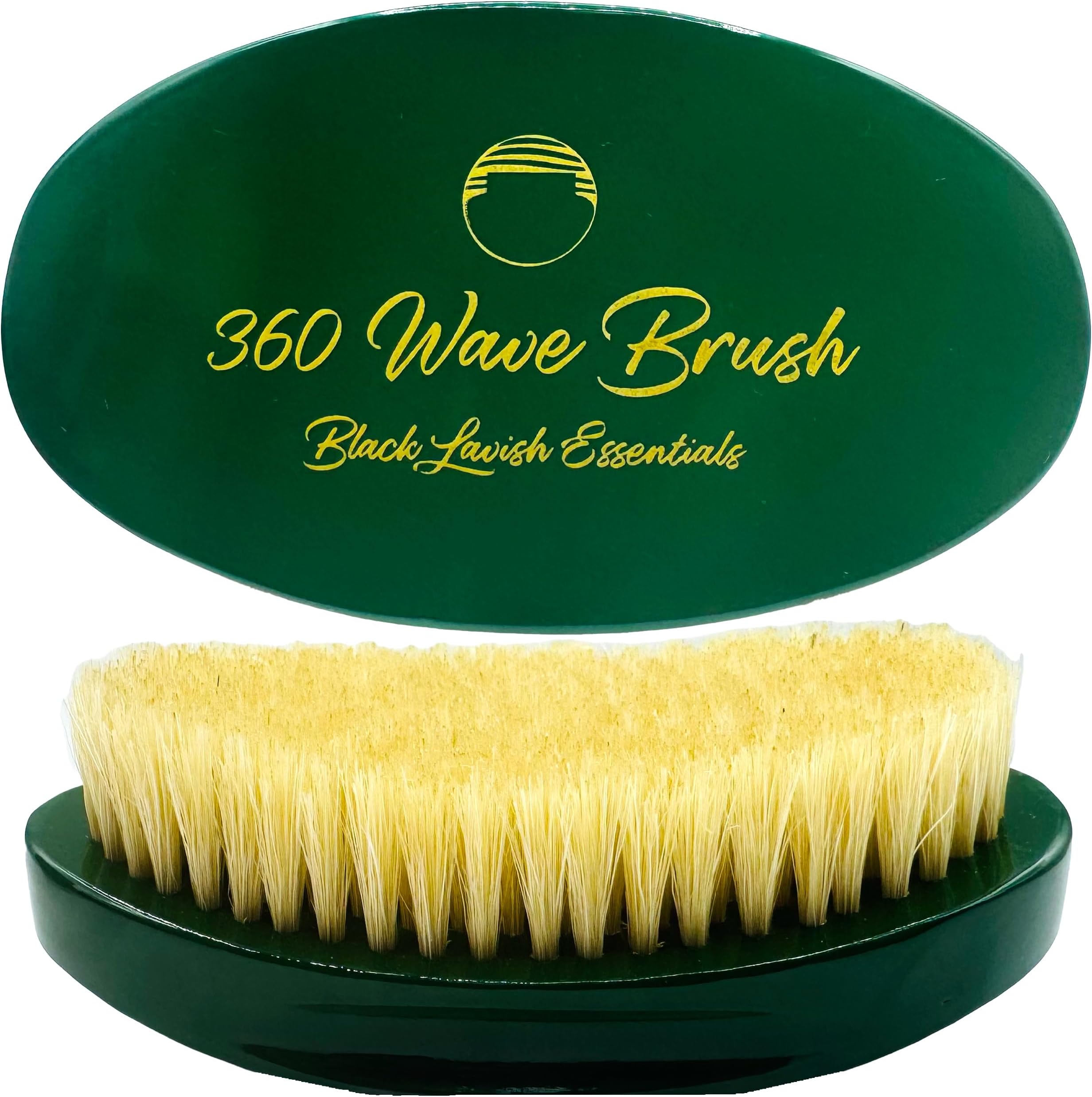 Amazon.com : 360 Wave Brush, Build Deeper Waves, Soft & Hard Boar ...