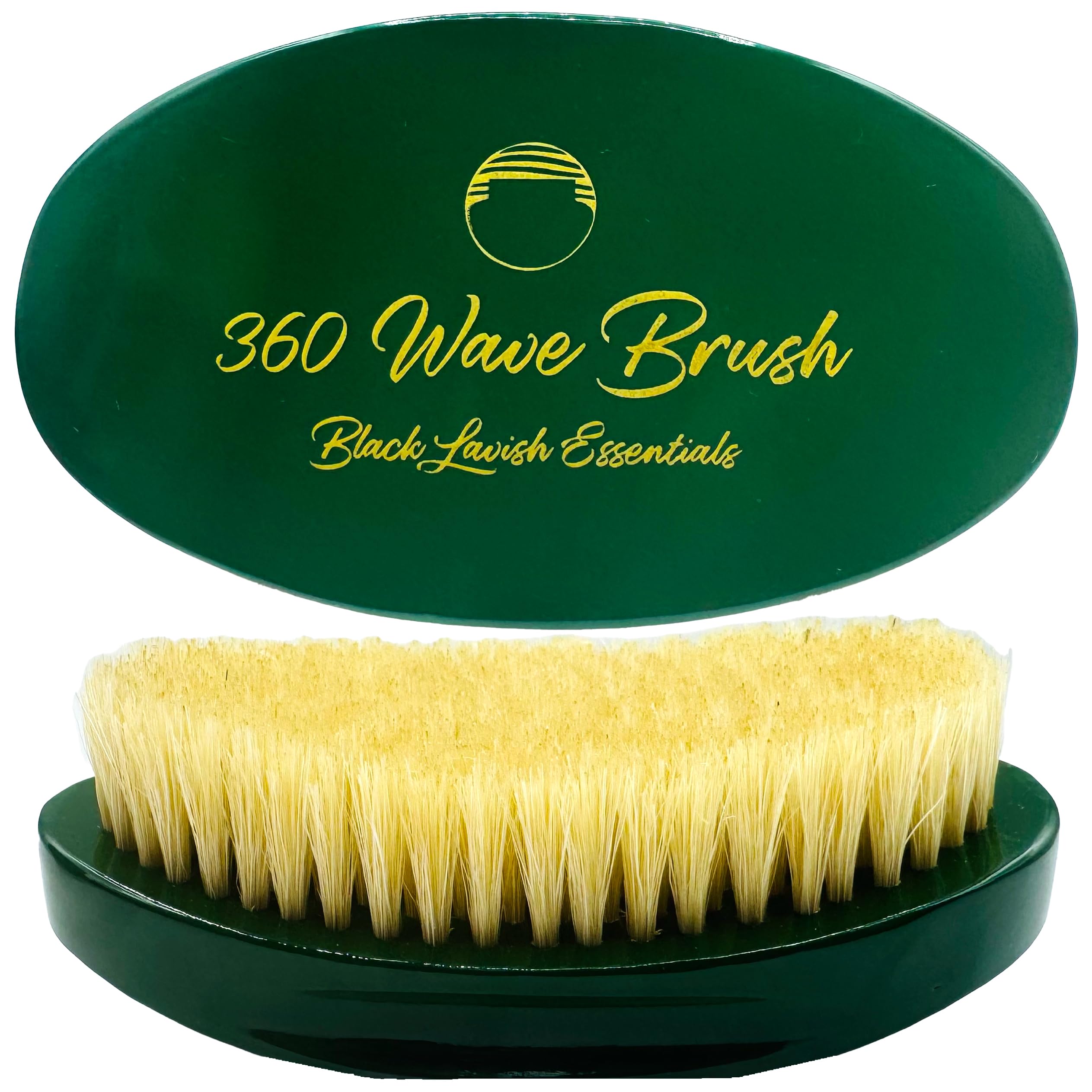 Amazon.com : 360 Wave Brush, Build Deeper Waves, Soft & Hard Boar ...
