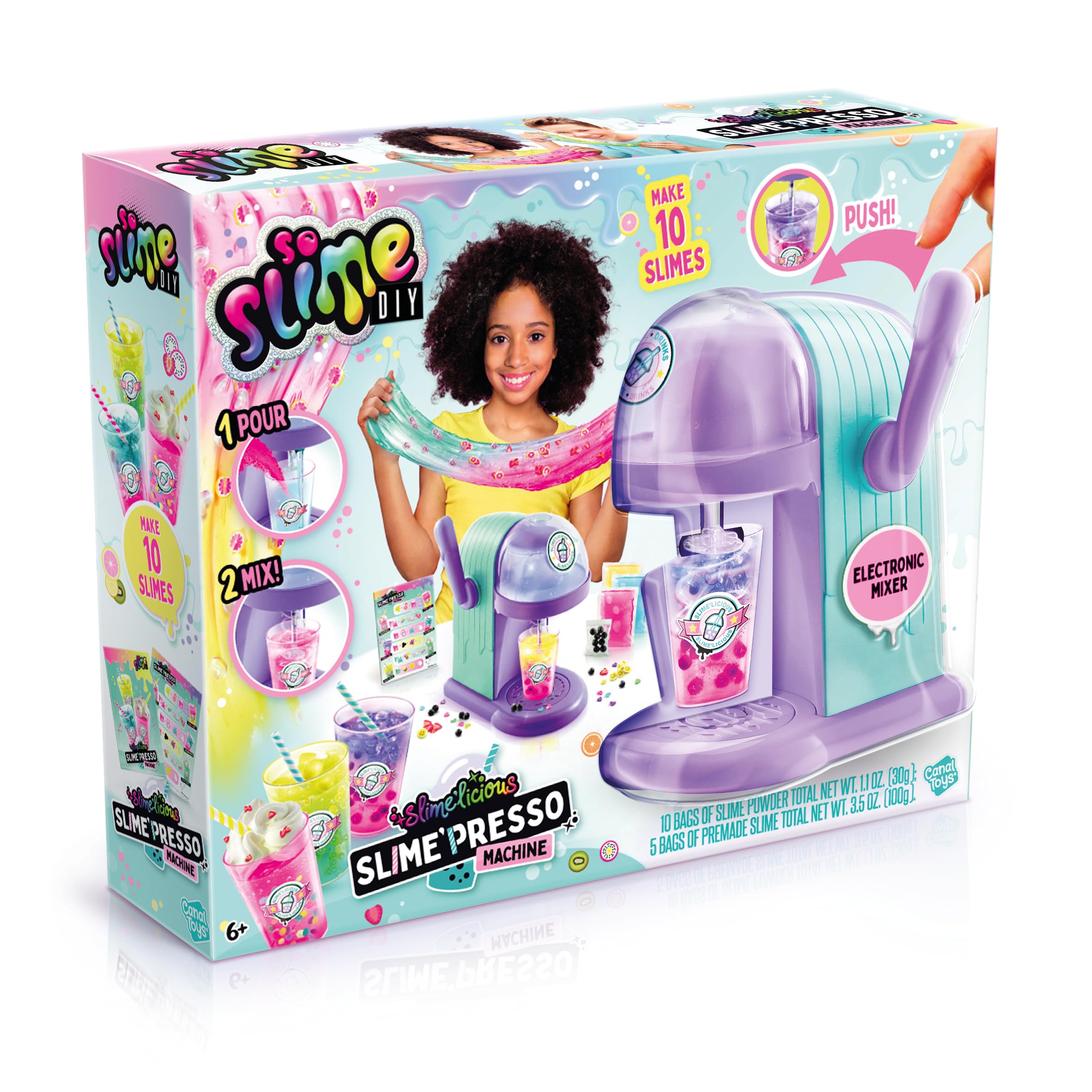Amazon.com: Canal Toys So Slime Slime’Licious Slime’Spresso Machine ...