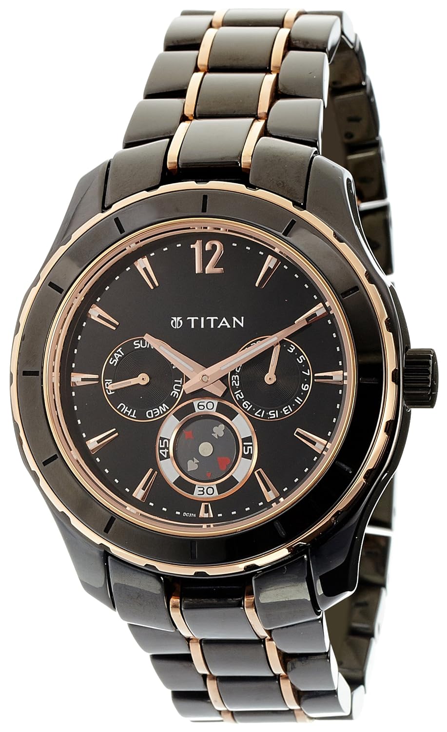 Titan Analog Black Dial Men's Watch - NK9452KD02 / NK9452KD02 : Amazon ...