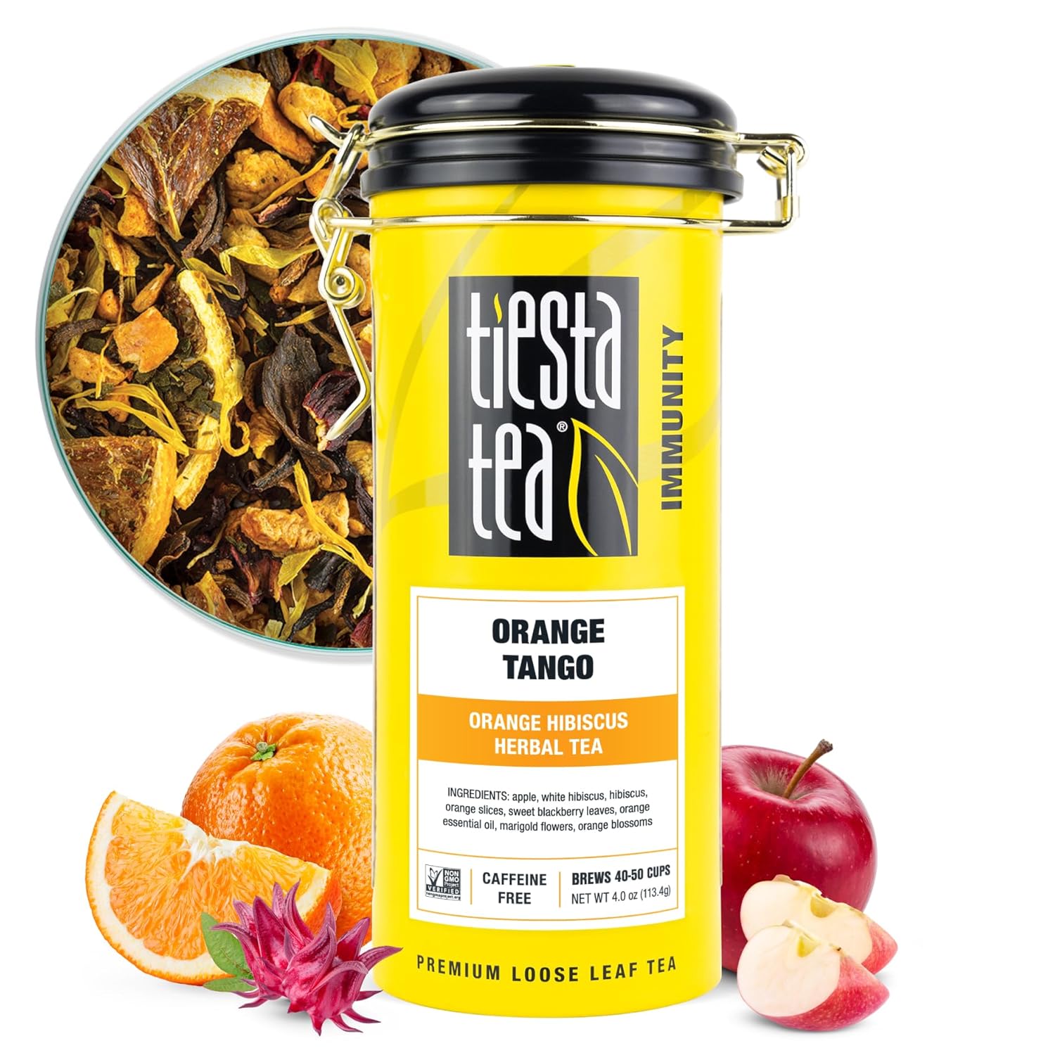 Amazon.com : Tiesta Tea - Orange Tango | Loose Leaf | Orange Hibiscus ...