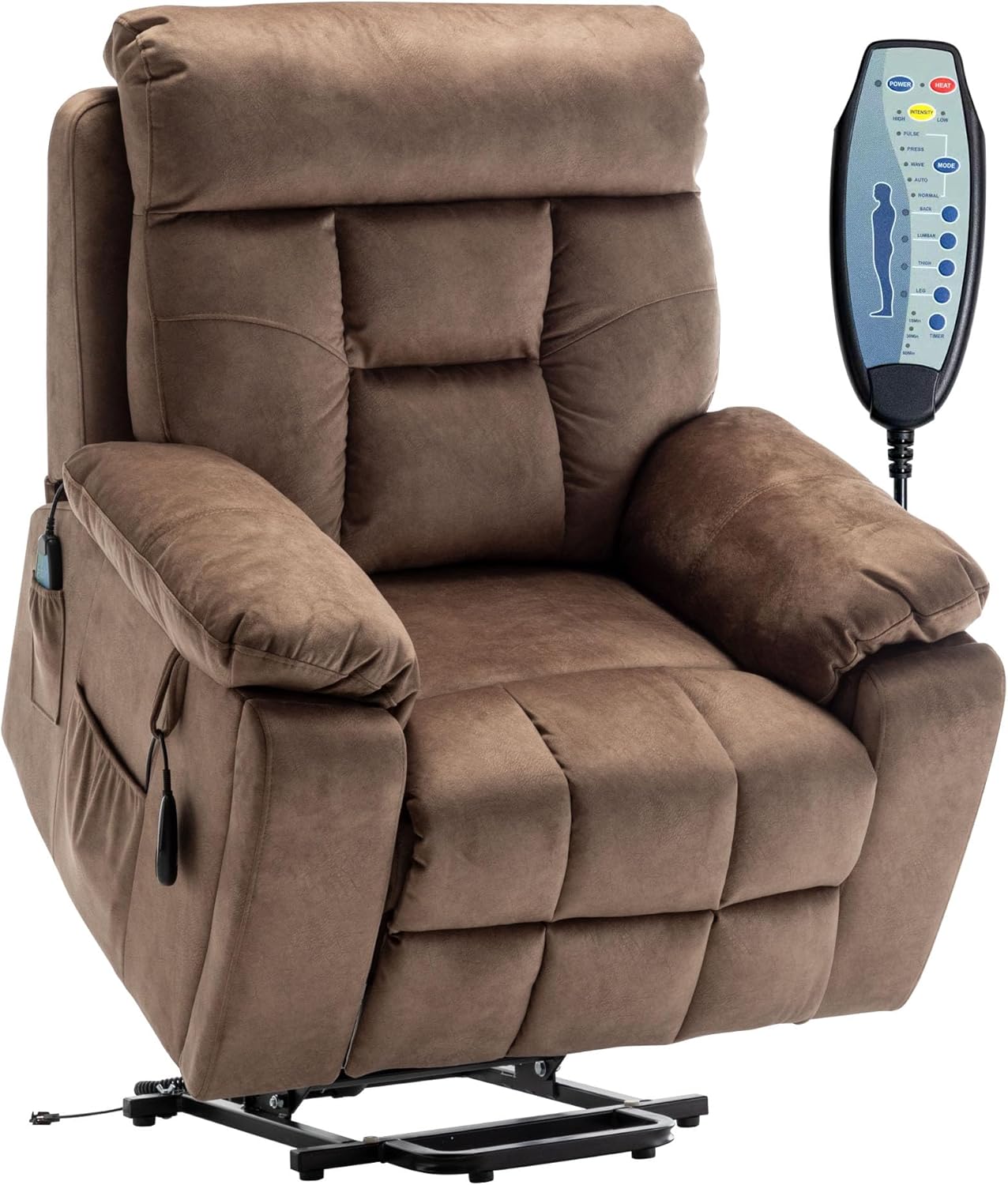 Amazon.com: HJLLGYD Oversized Power Lift Recliner Chair, 26in Extra ...