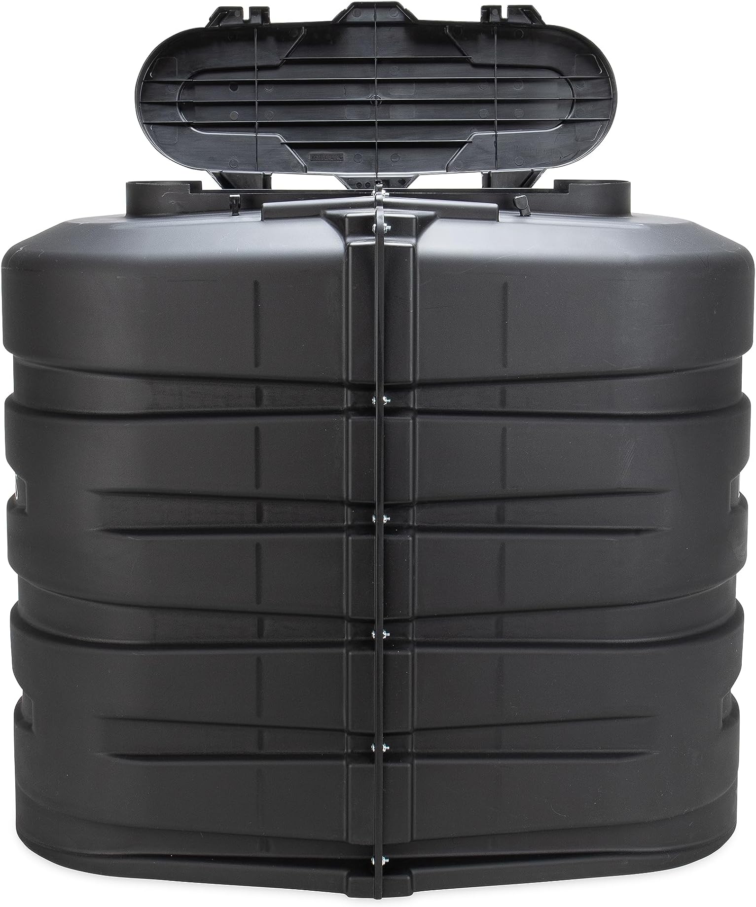 Amazon.com: Camco Camper/RV Dual Propane Tank Cover | Features Hinged ...