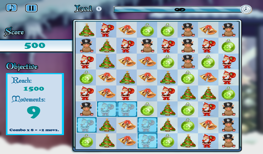 Xmas Swipe - Match Dots - App on Amazon Appstore