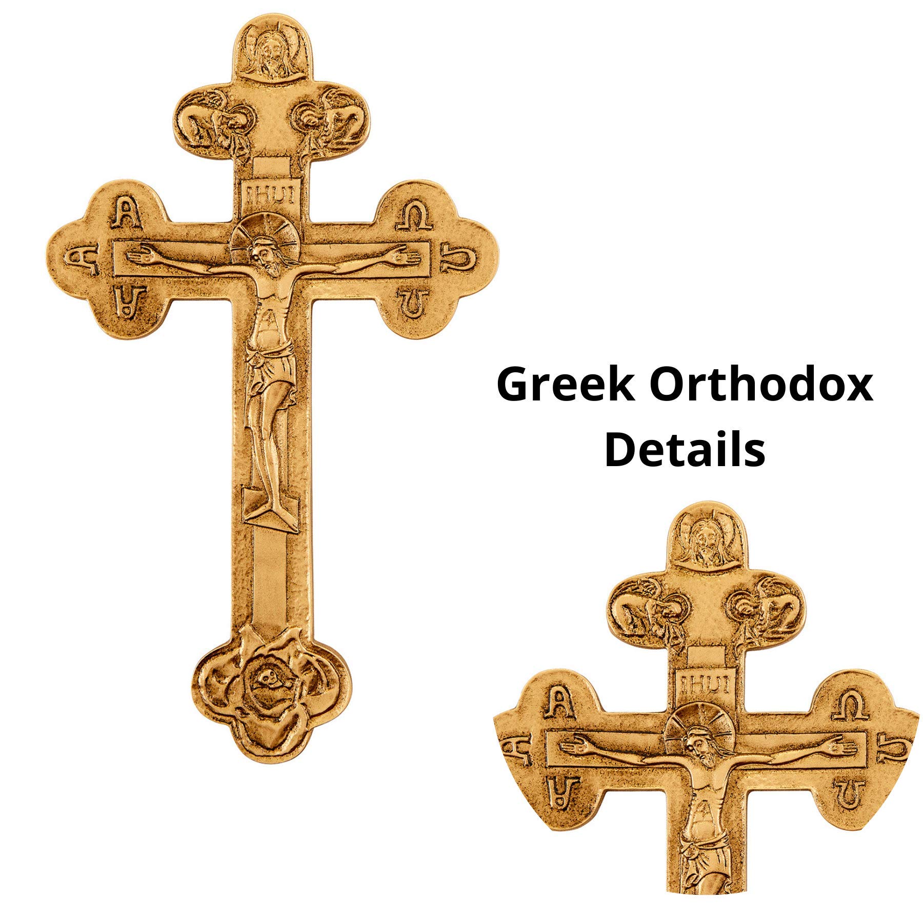 Simple Greek Orthodox Crucifix