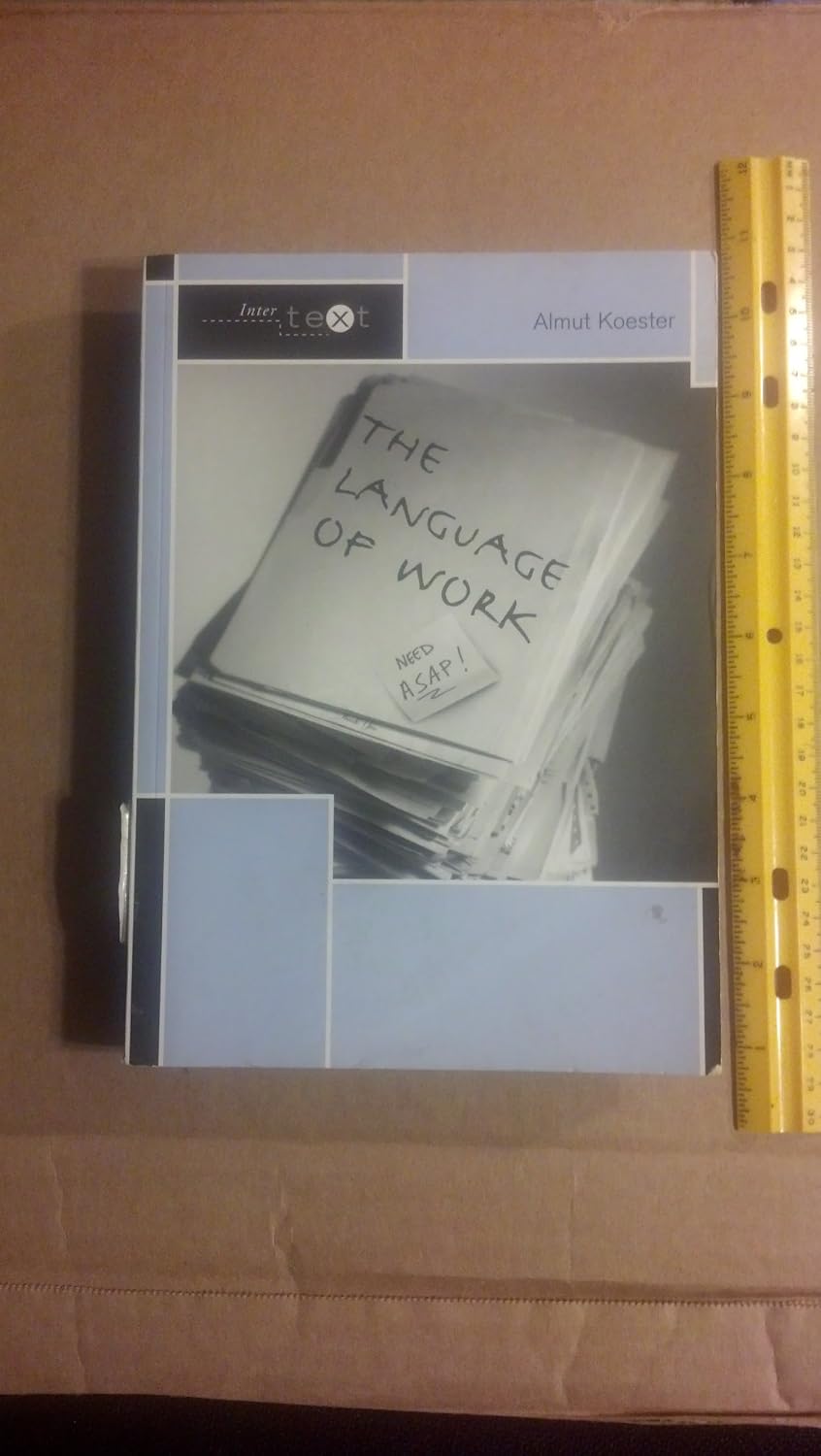 Amazon.com: The Language of Work (Intertext): 9780415307307: Koester ...