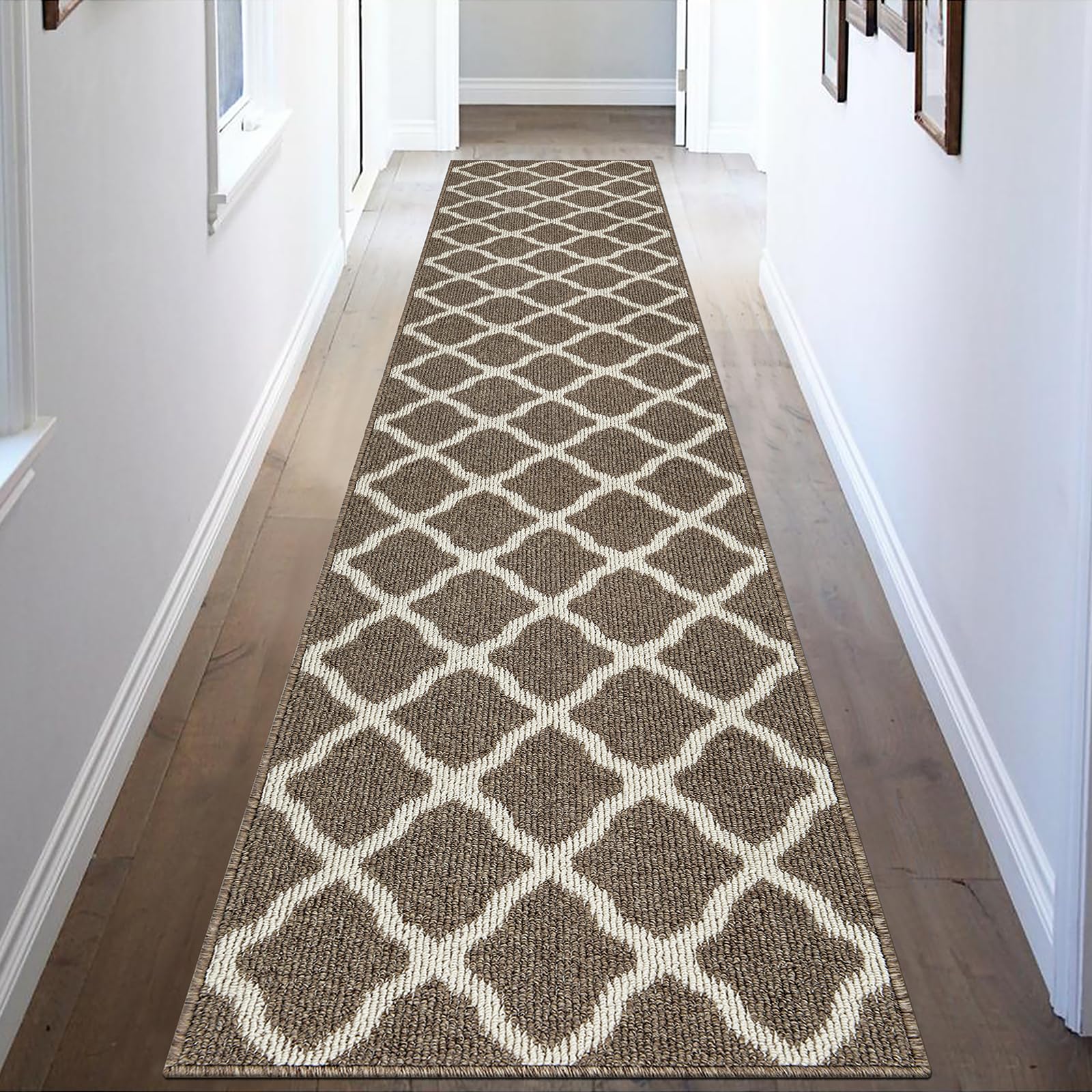 SHACOS Hallway Runner Rug 2'x10' Washable Long Runner Rug Non Slip ...
