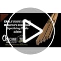 Osborne Wooden Standard Equalizer Table Slide Set, 50" Standard Table ...