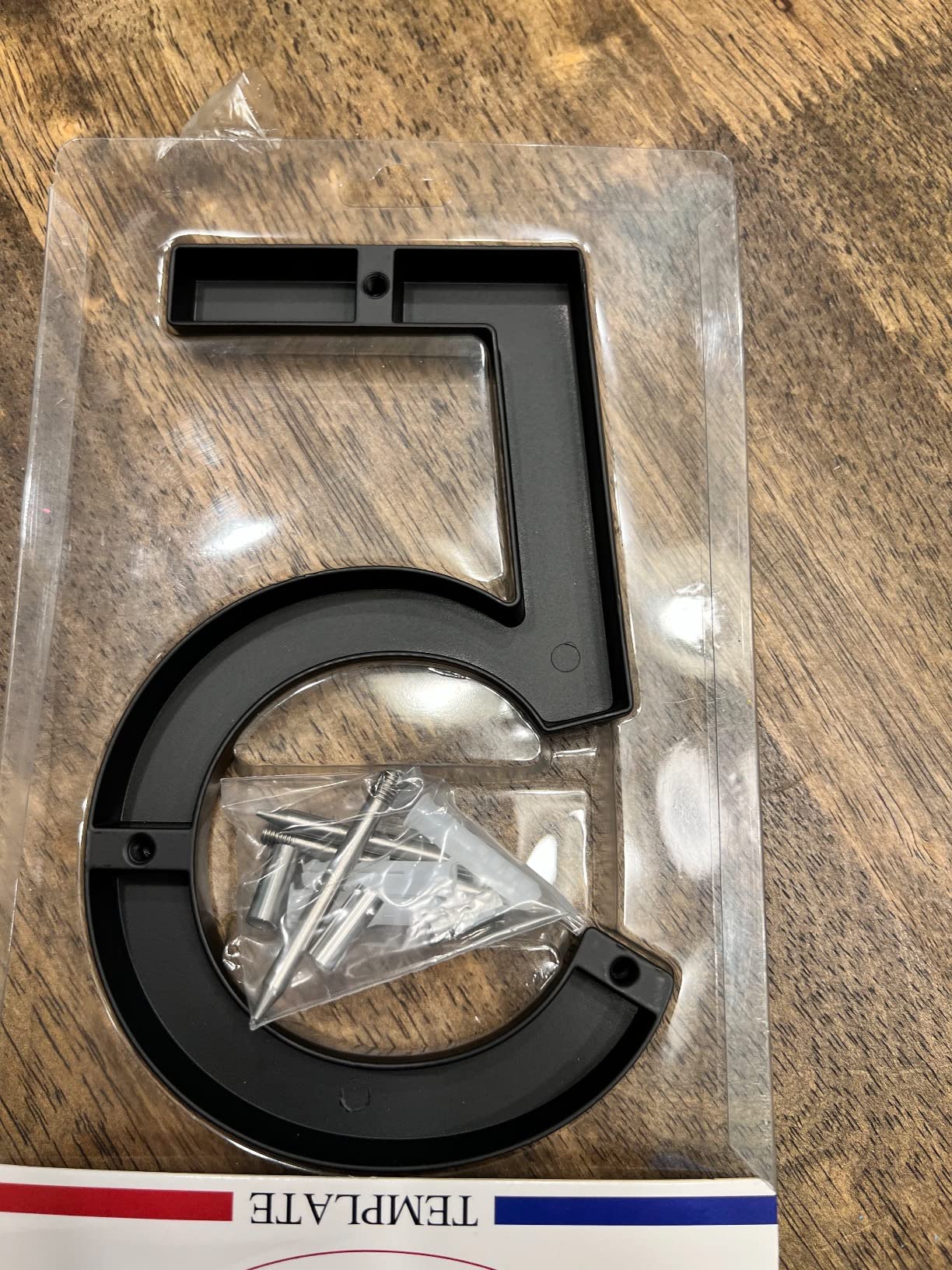 $3/mo - Finance Black House Numbers For Outside modern 7 Inch ,Metal ...