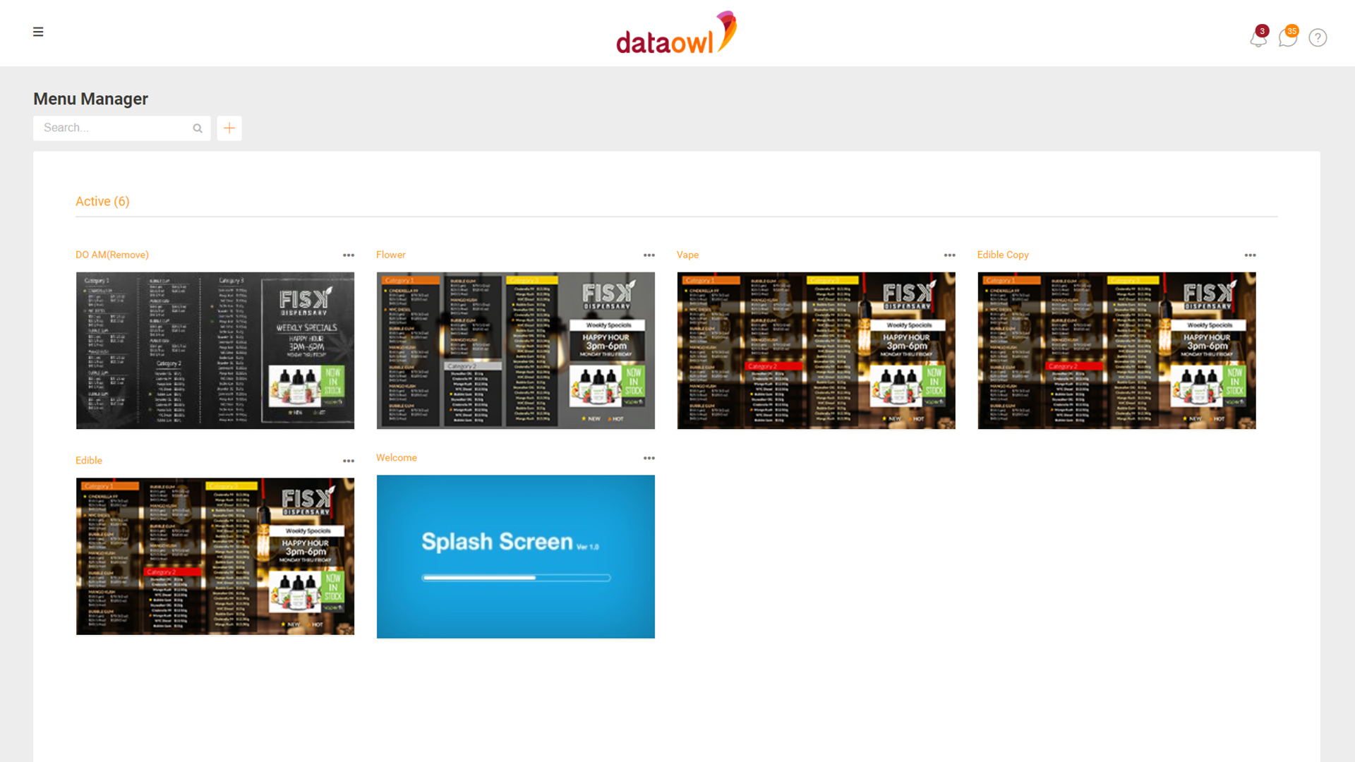 Dataowl Menu - App on Amazon Appstore