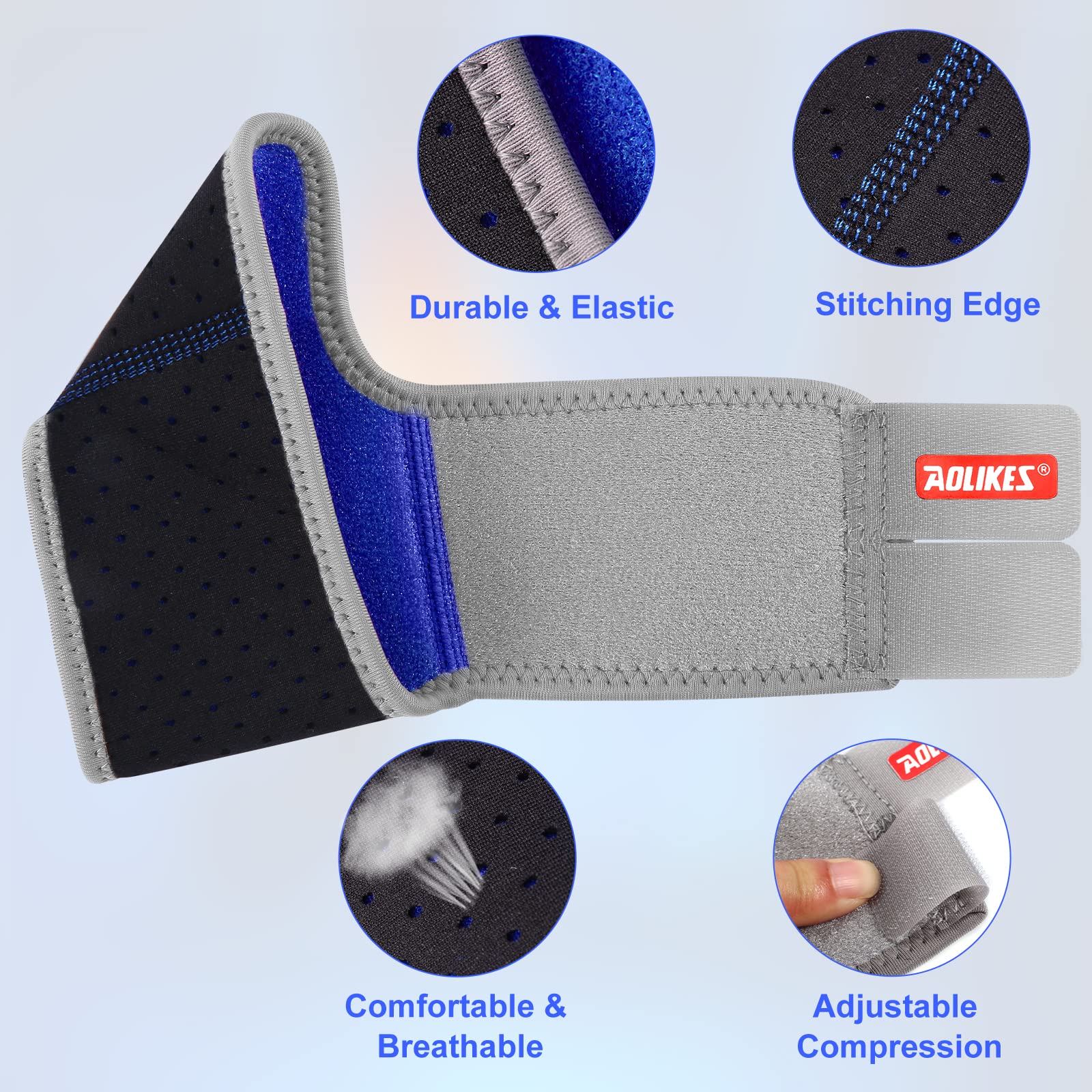 Snapklik.com : Kids Ankle Brace Supports Breathable Neoprene Ankle Stabilizer Adjustable Child ...