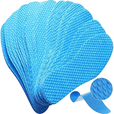 Amazon.com: 24 Pairs Disposable Shoe Liners Breathable Thin Insoles ...