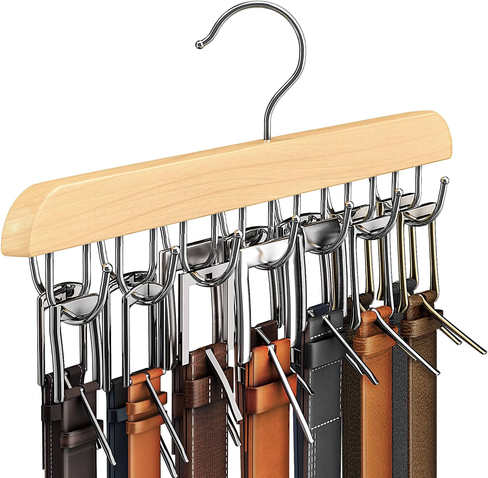 Amazon.com: Tenby Living Belt Rack, Organizer, Hanger, Holder - Stylish ...