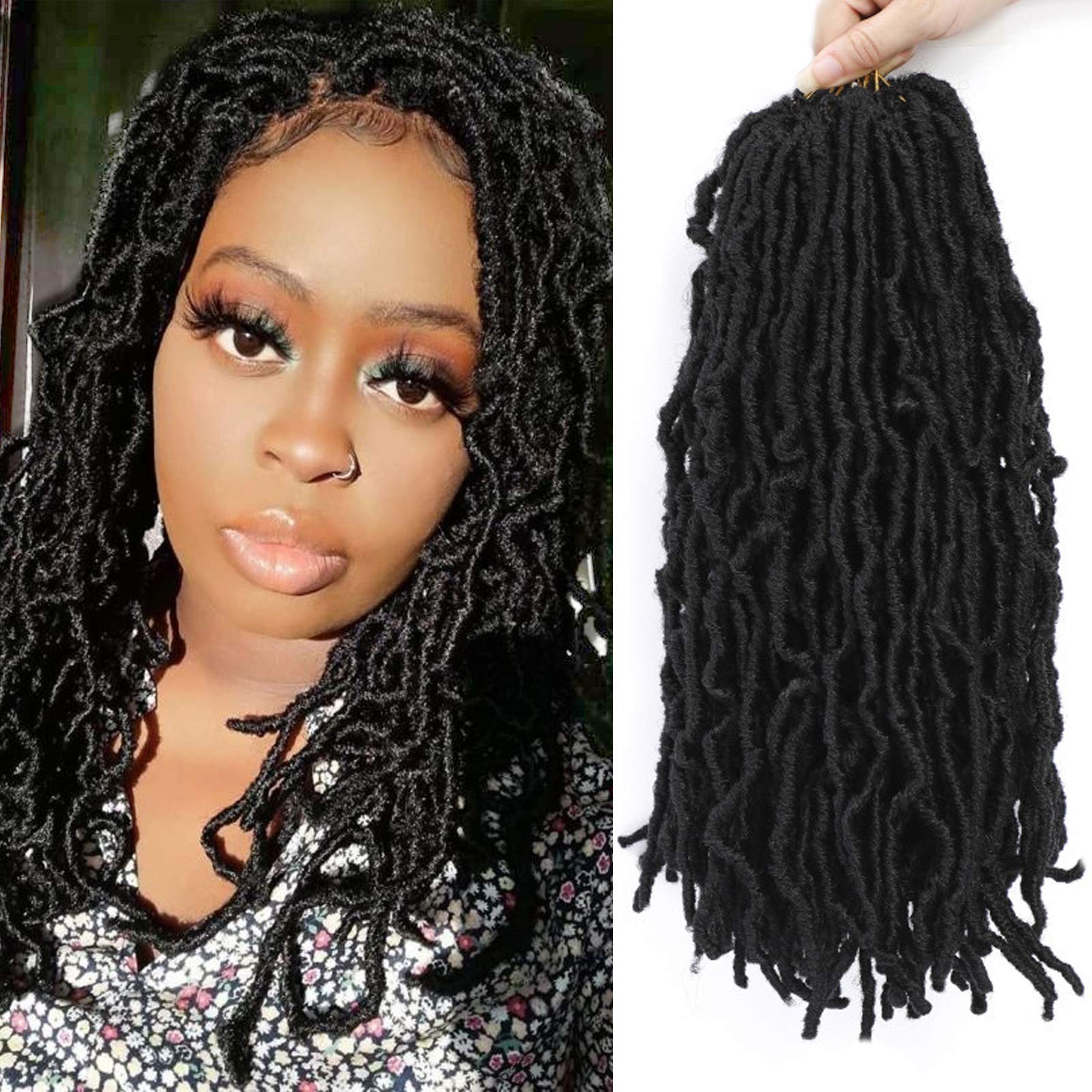 Faux Locs Crochet Hair Soft Locs 10 Inch 6 Packs | Desertcart Sri Lanka