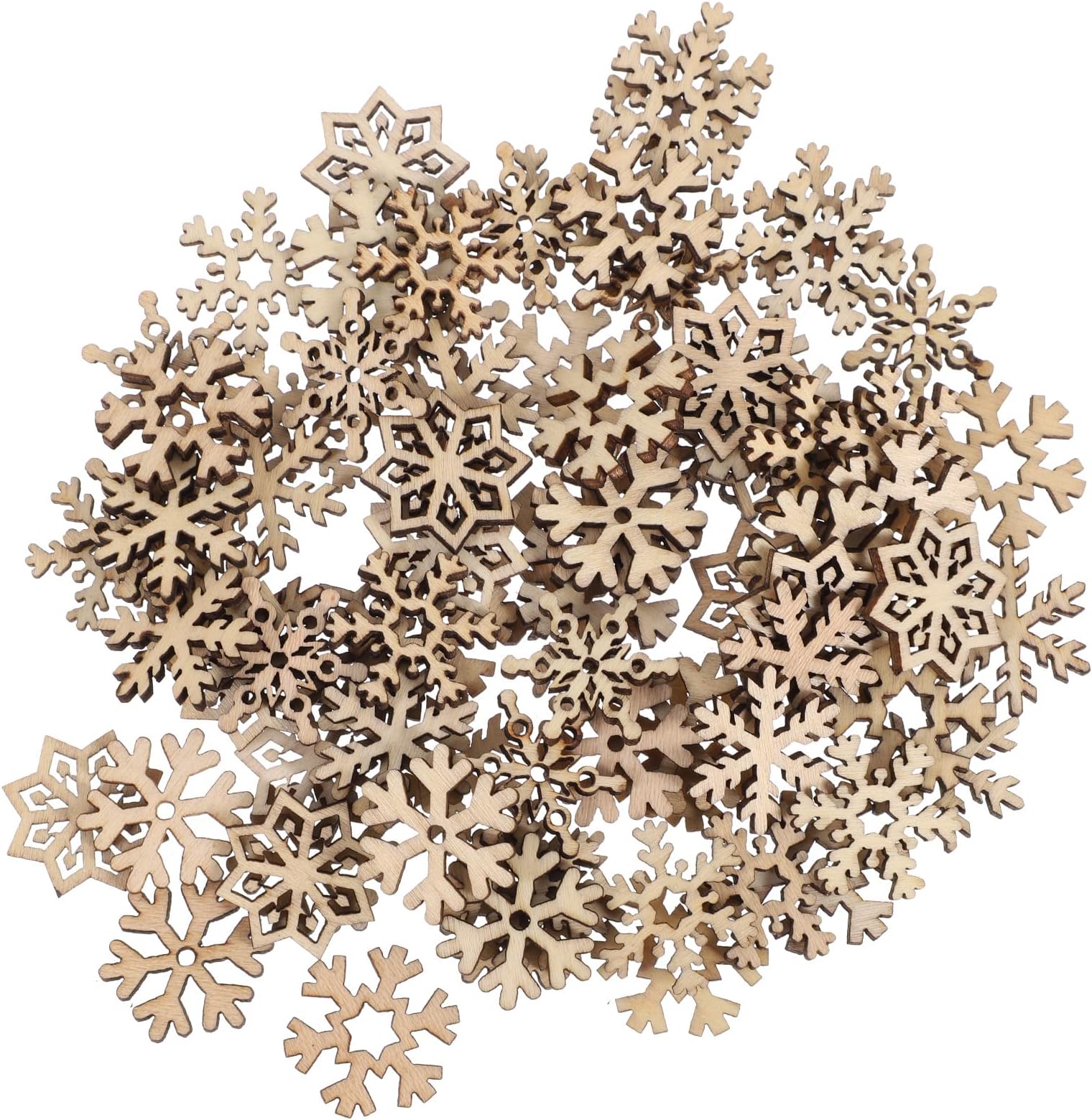 Amazon.com: Snowflake Wood Cutout Variety Pack #2