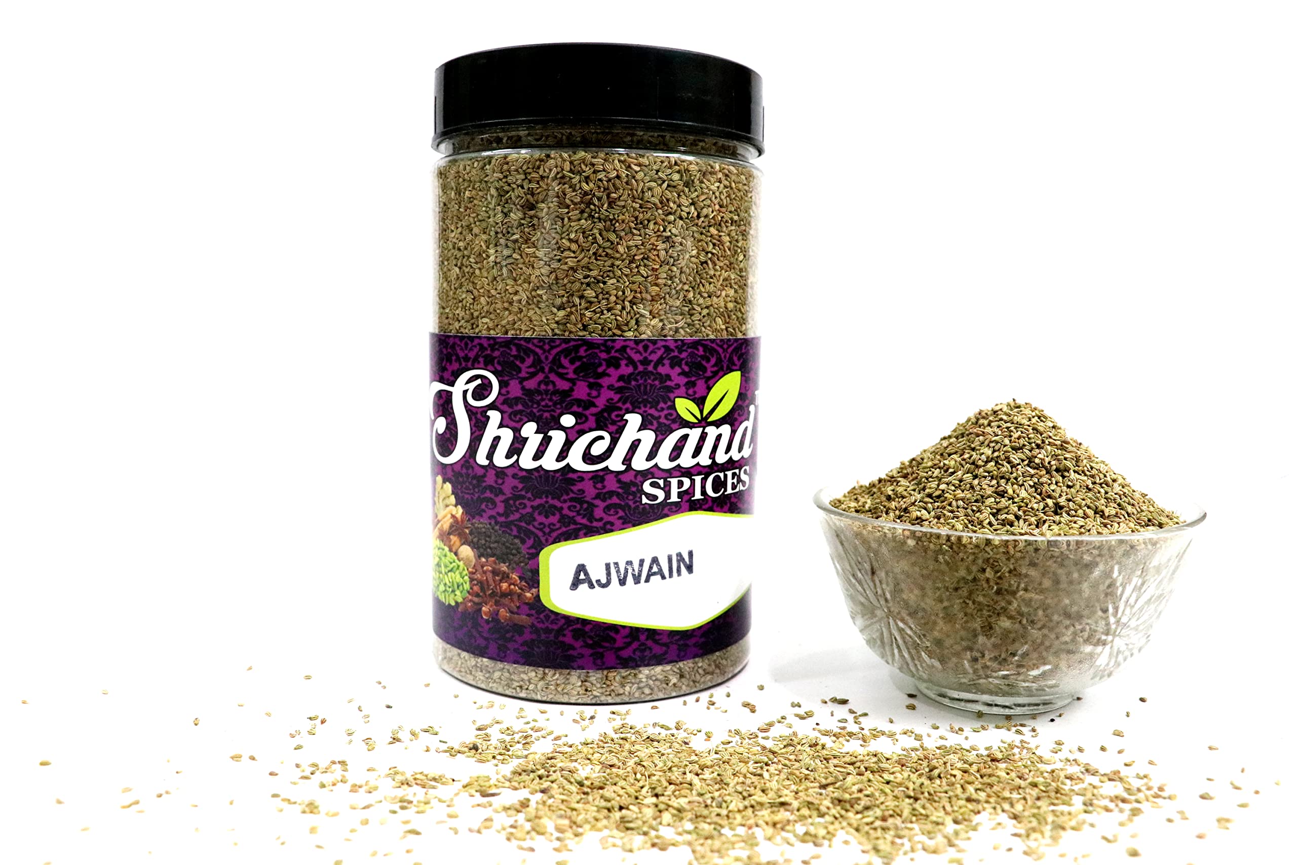 Shrichand Spices Whole Ajwain Seeds, Highly Aromatic Carom Seeds ...