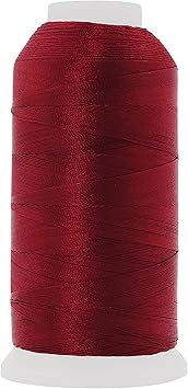 Amazon.com: Mandala Crafts Maroon Heavy Duty Thread -1500 Yds Tex 70 ...