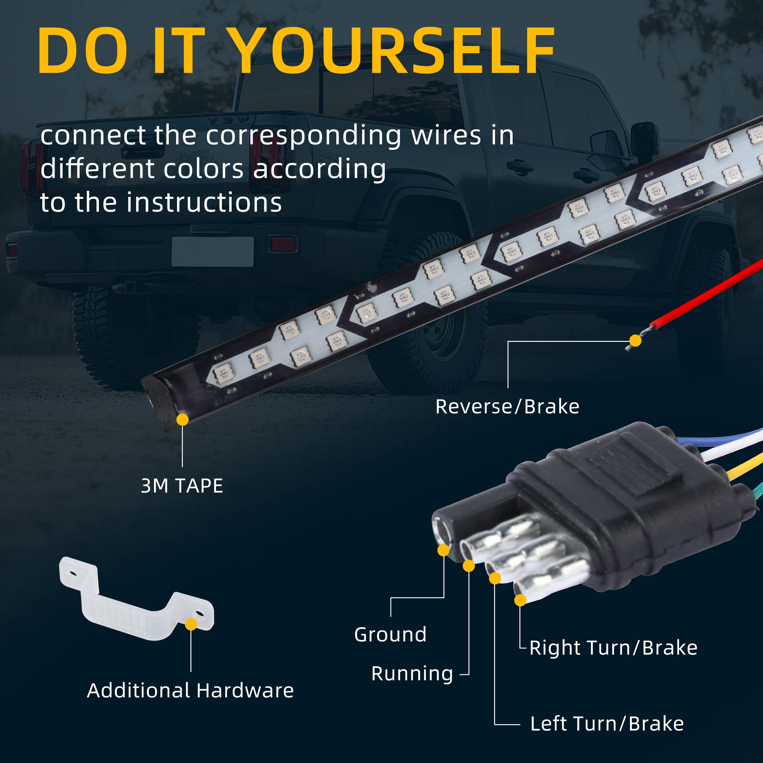 Led Tape Arrows Arrow LED Sequential Flasher Turn Signal Light