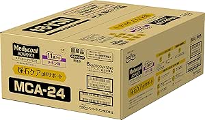 Amazon.co.jp: メディコート アドバンス 尿石ケア pHサポート 11歳から【国産/アルミ小分け】 6kg(500g×12) : ペット用品
