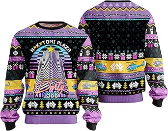 DIGForest - Suéter feo de Navidad para fiesta de Navidad de 1988 ...