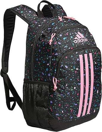 adidas Creator 2 Backpack, Speckle Black/Bliss Pink/Black, One Size ...