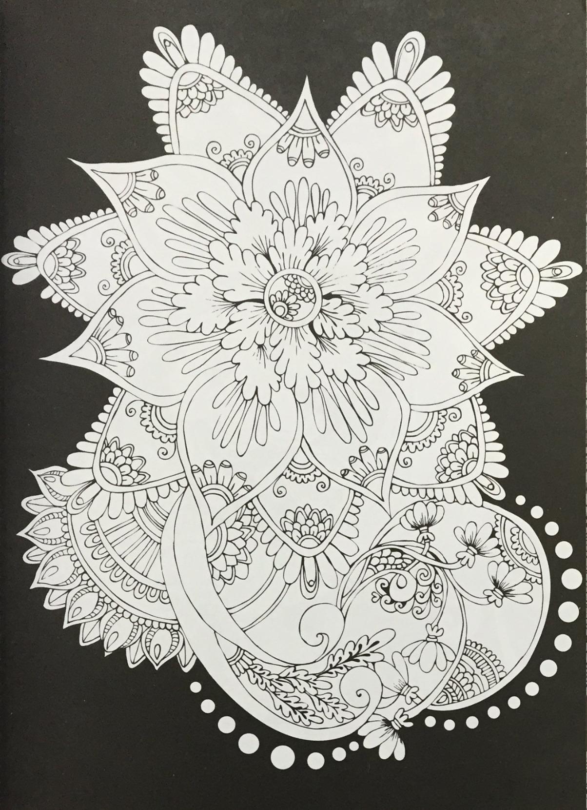 Creative Haven Magical Mehndi Designs Coloring Book: Striking Patterns ...