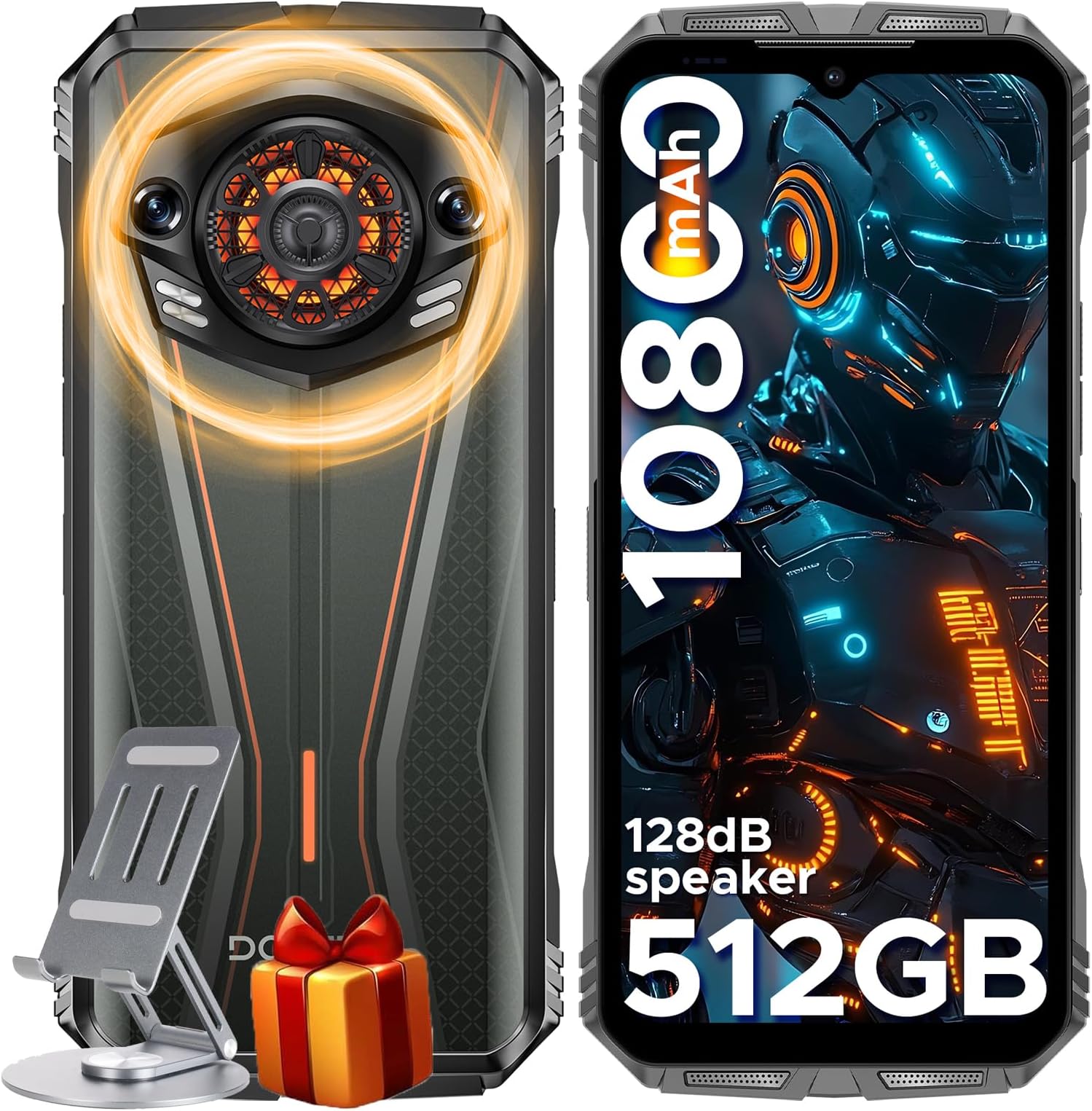 Amazon.com: DOOGEE S Punk Pro(2025) Rugged Phone,20GB+512GB Android 14 ...