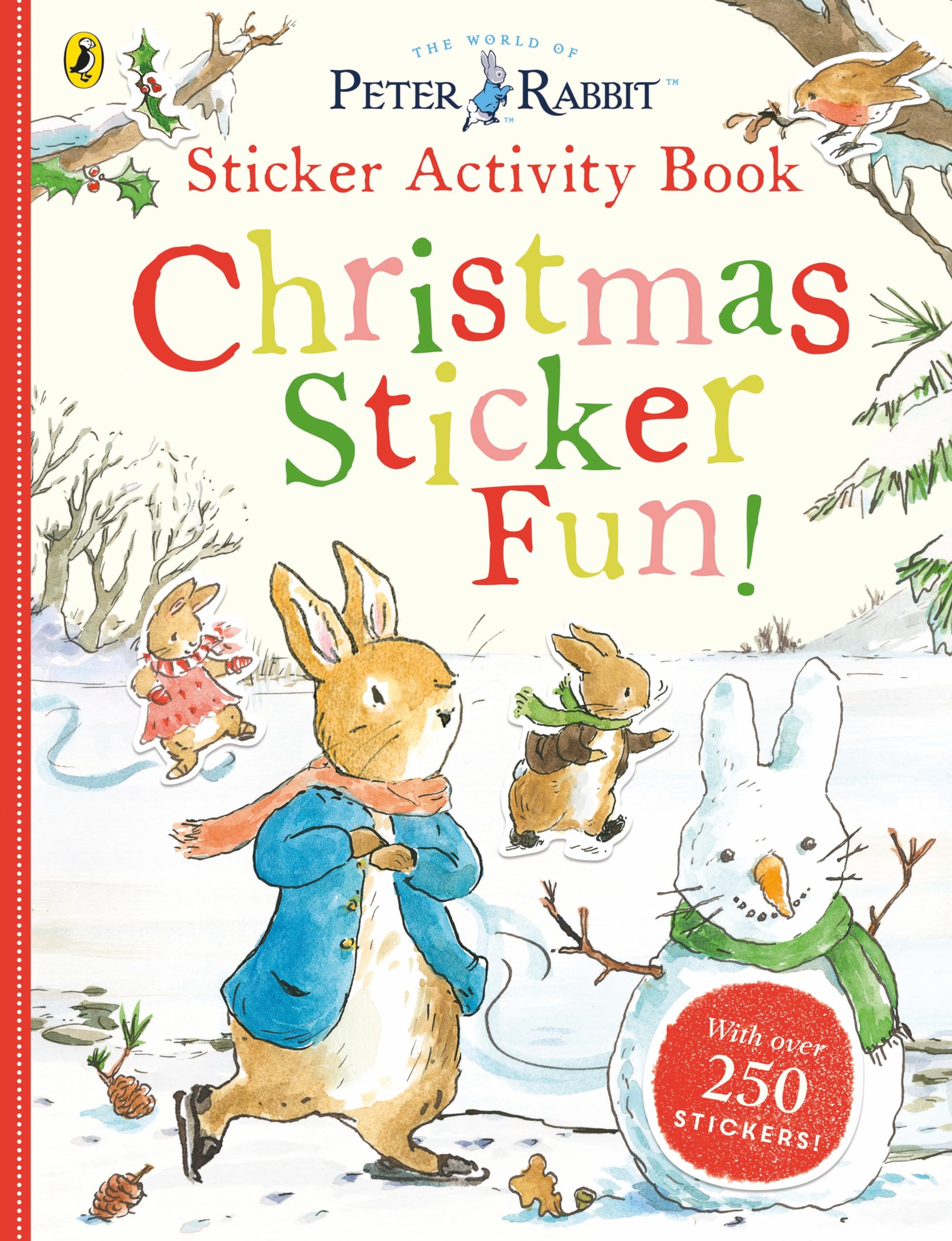 Peter Rabbit Christmas Fun Sticker Activity Book: Amazon.co.uk: Potter ...