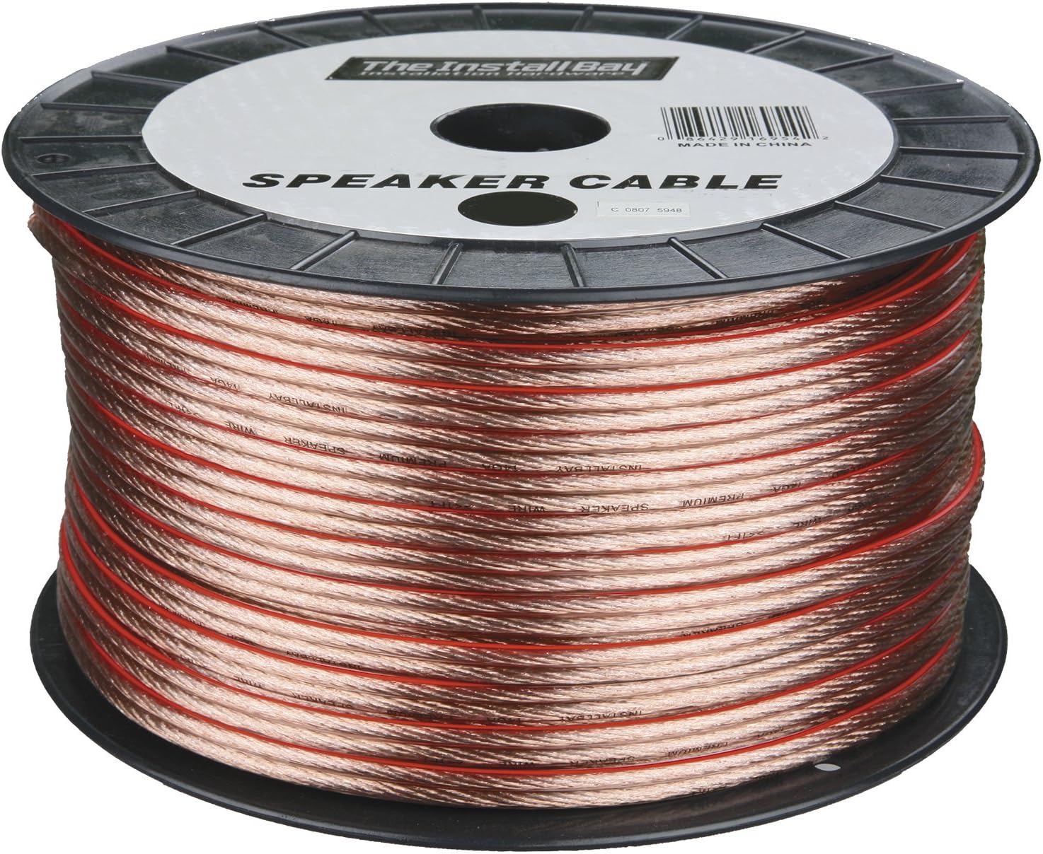 Amazon.com: InstallGear 14 Gauge AWG Speaker Wire Cable (100ft - White ...