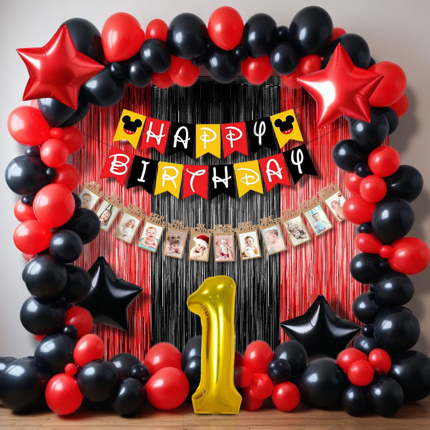 Mickey Mouse First Birthday Supplies Modern Mickey Mouse Birthday