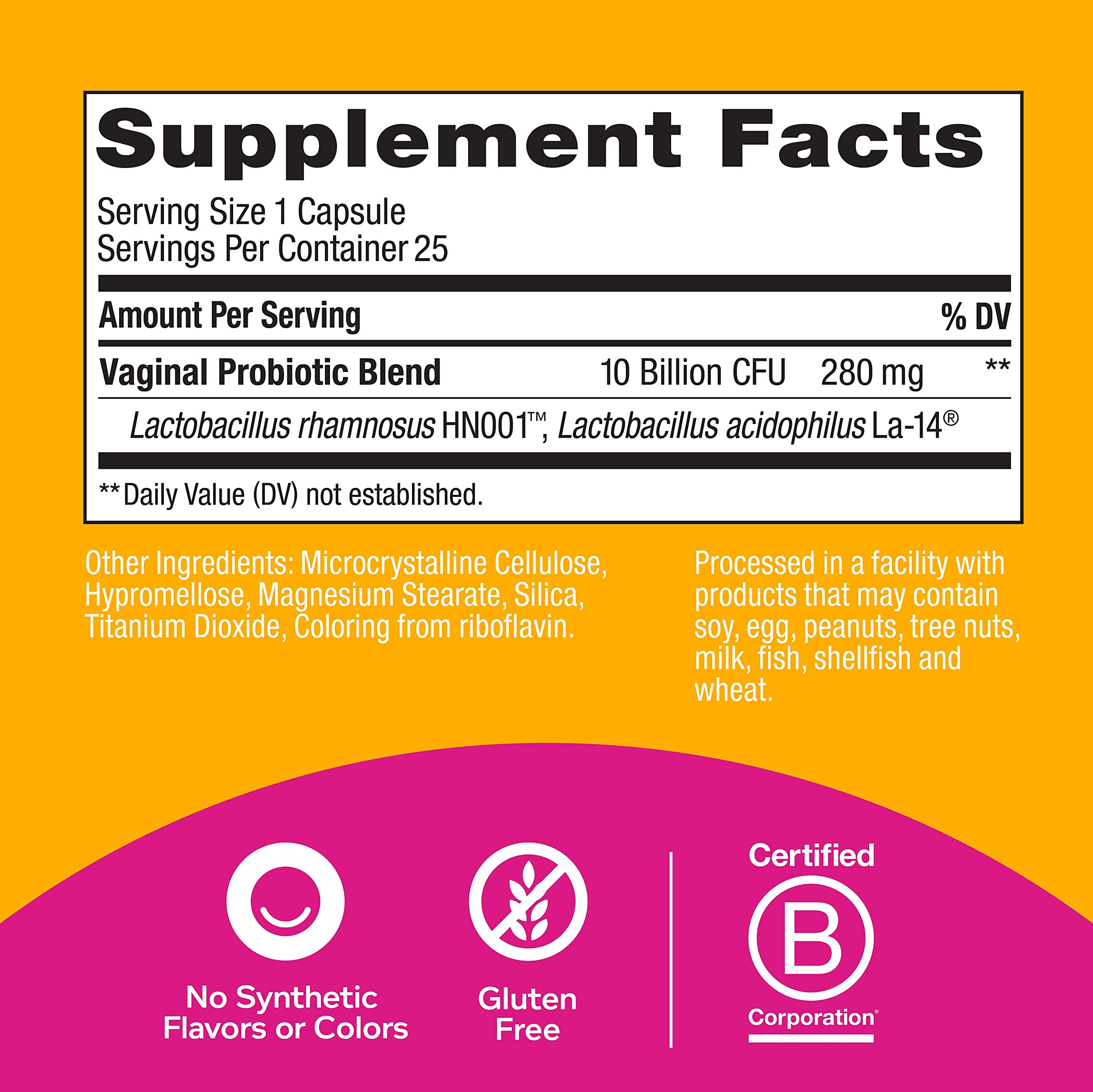 Snapklik.com : OLLY Happy Hoo-Ha Capsules, Probiotic For Women, Vaginal ...