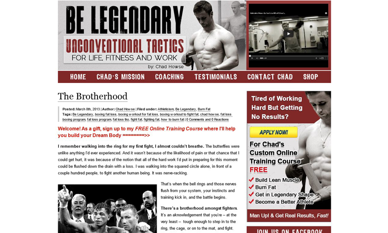 Chad Howse Fitness - App on the Amazon Appstore