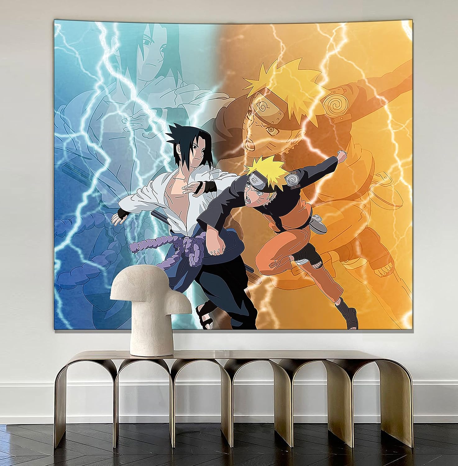 Japanese Anime Tapestry - Anime Room Decor - Anime Wall Art - Anime ...