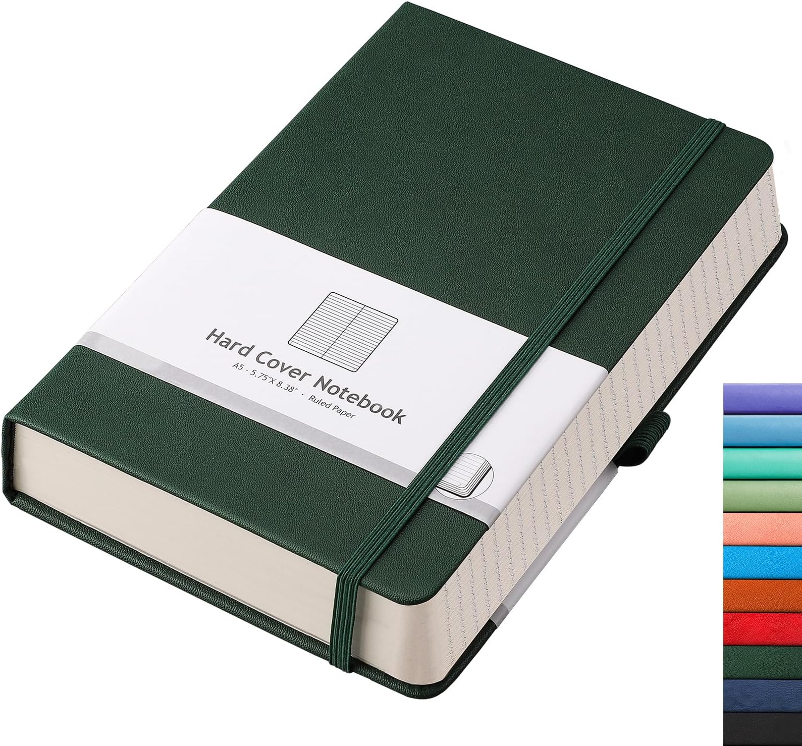 Amazon.com : FOCUS DAY Thick Notebook Journals for Writing, Hardcover ...