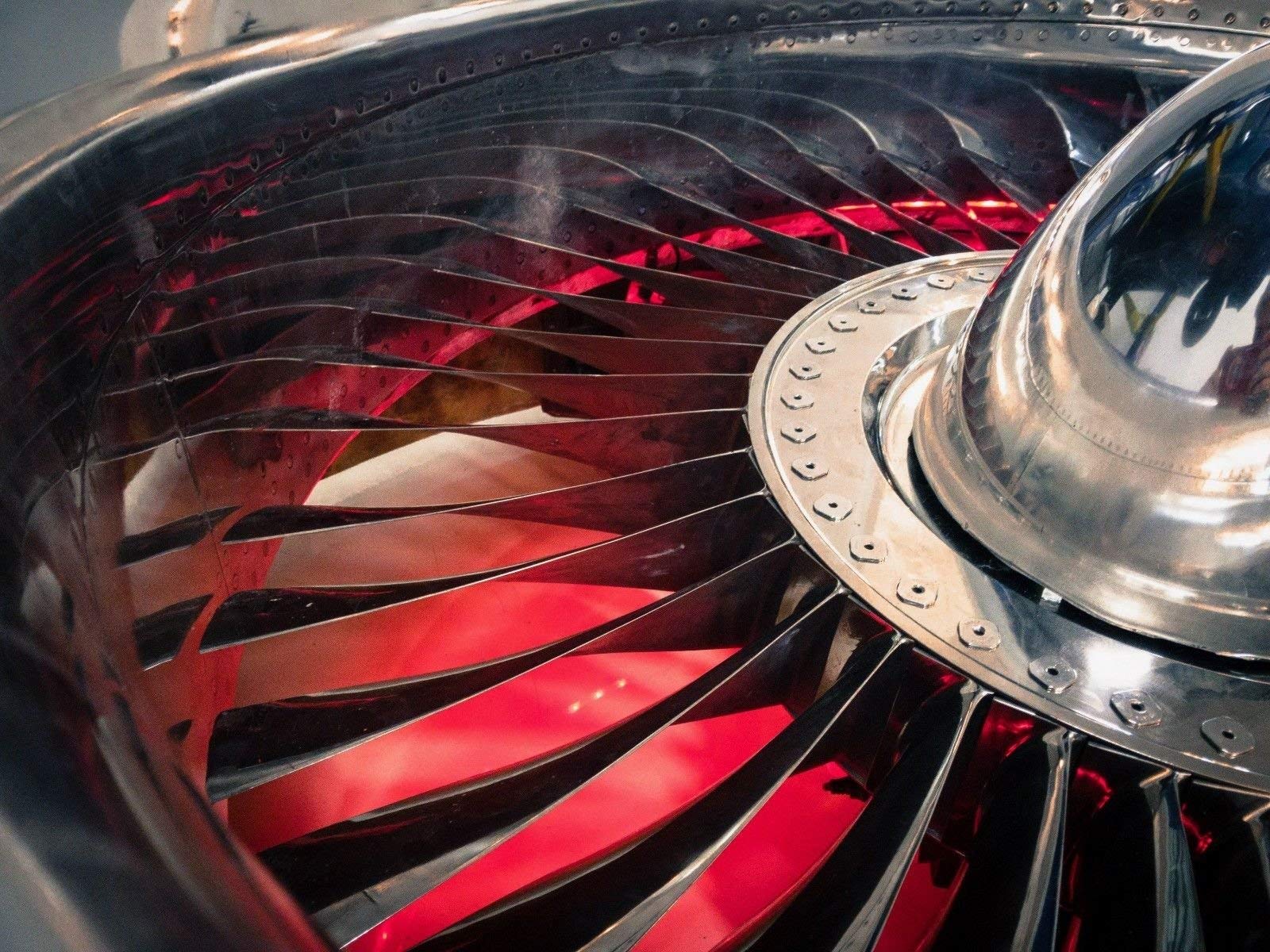 Buy Boeing 737 Jet Engine Coffee Table Pratt & Whitney Aircraft Turbine ...