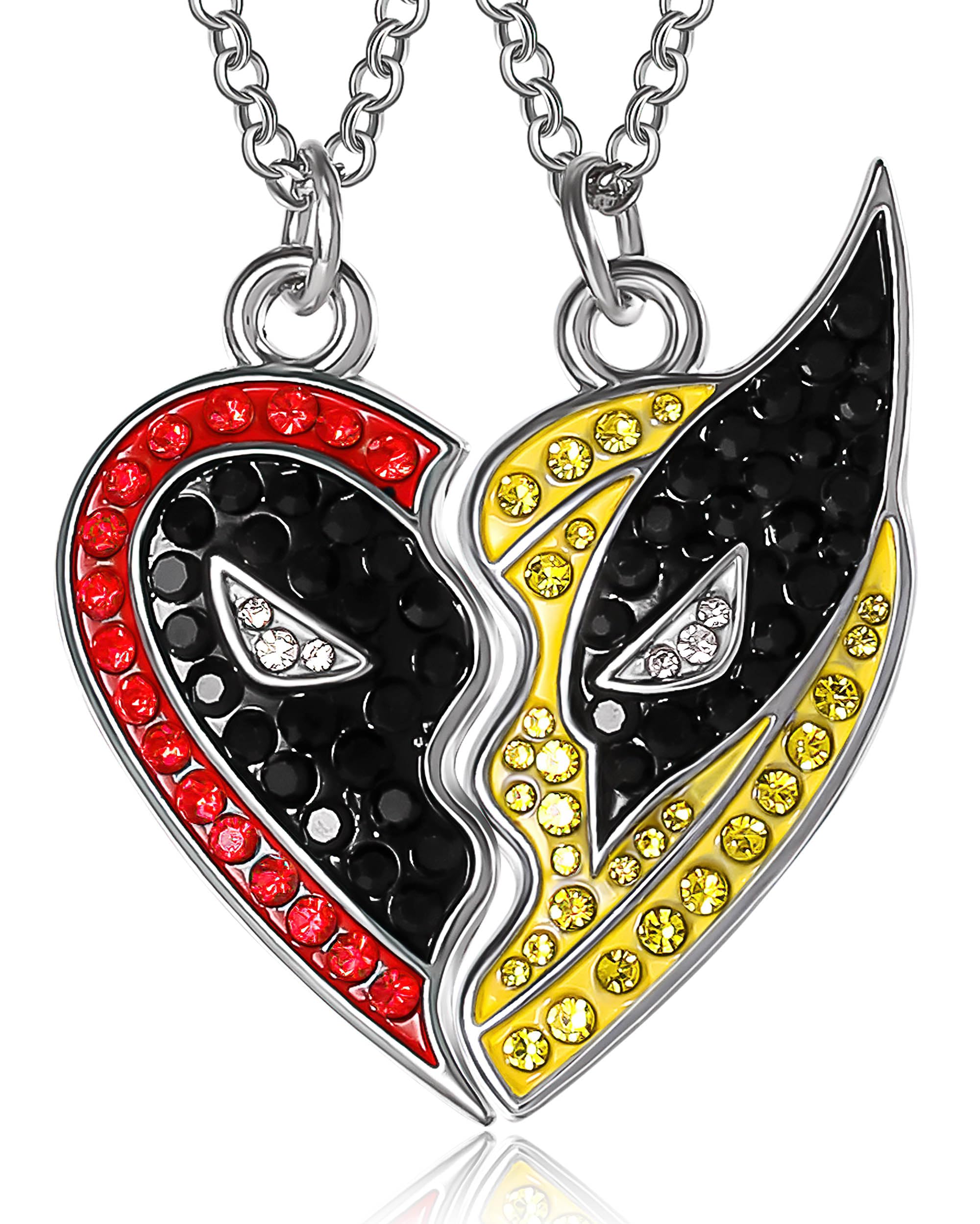 Amazon.com: Deadpool and Wolverine Necklace Set of 2 Official License ...