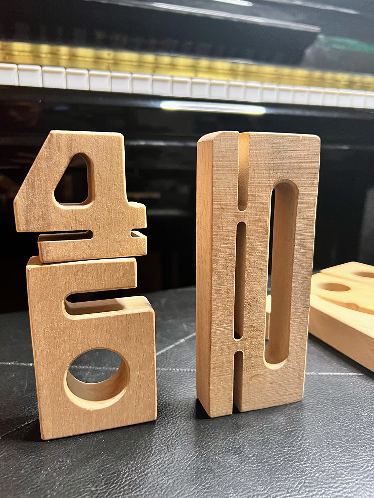 $6/mo - Finance LEQUMOC Number Blocks - Montessori Large Wooden Blocks ...