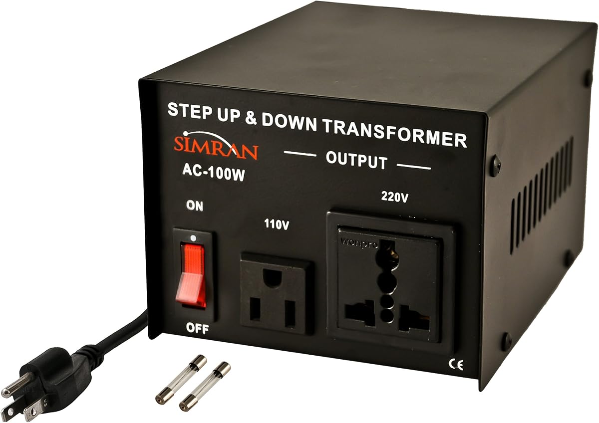 Simran Ac 100 Step Up Down Voltage Converter Transformer 110v ...