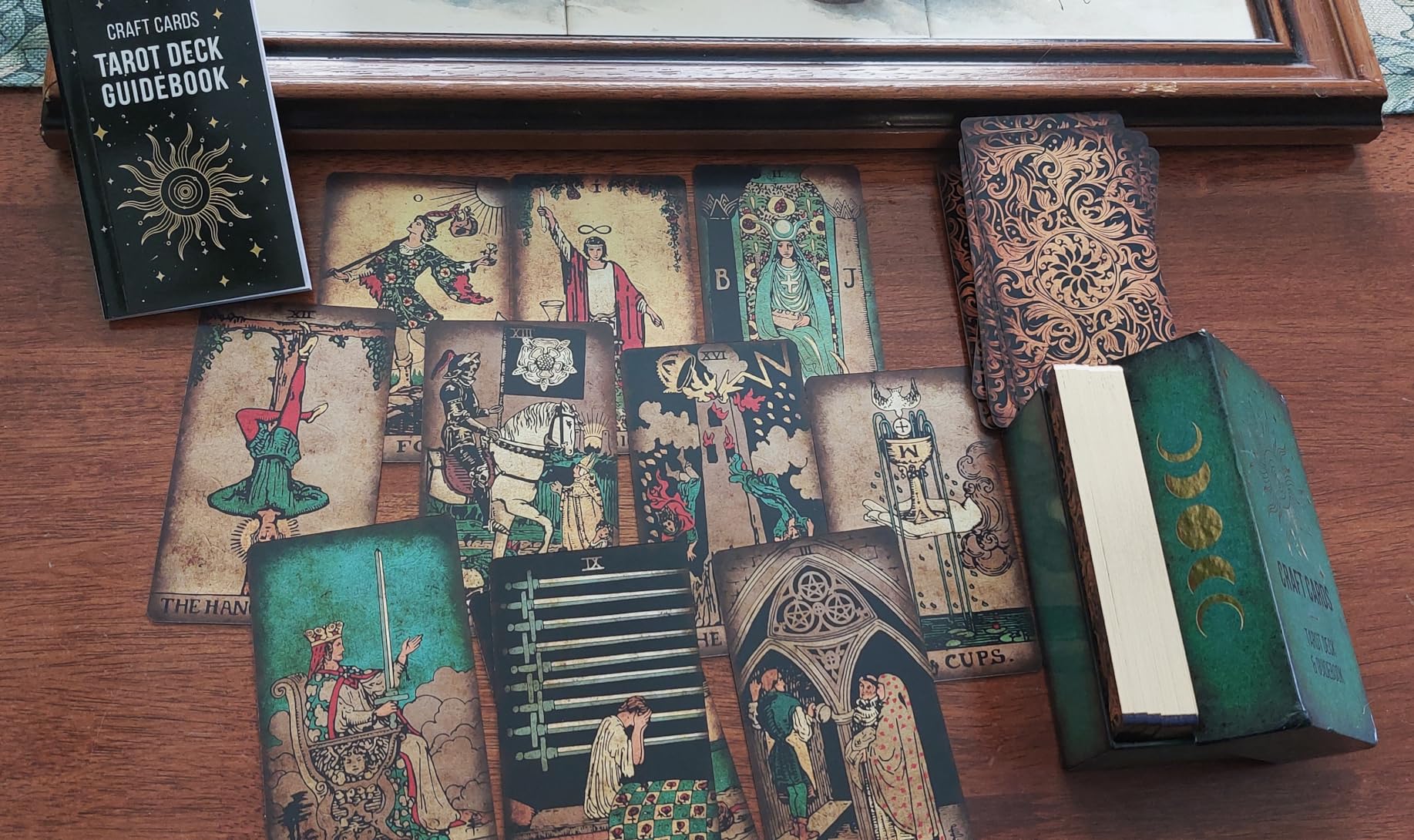 CRAFTERIAN Tarot Cards, 78 Deck, Original Cards for Beginners and ...