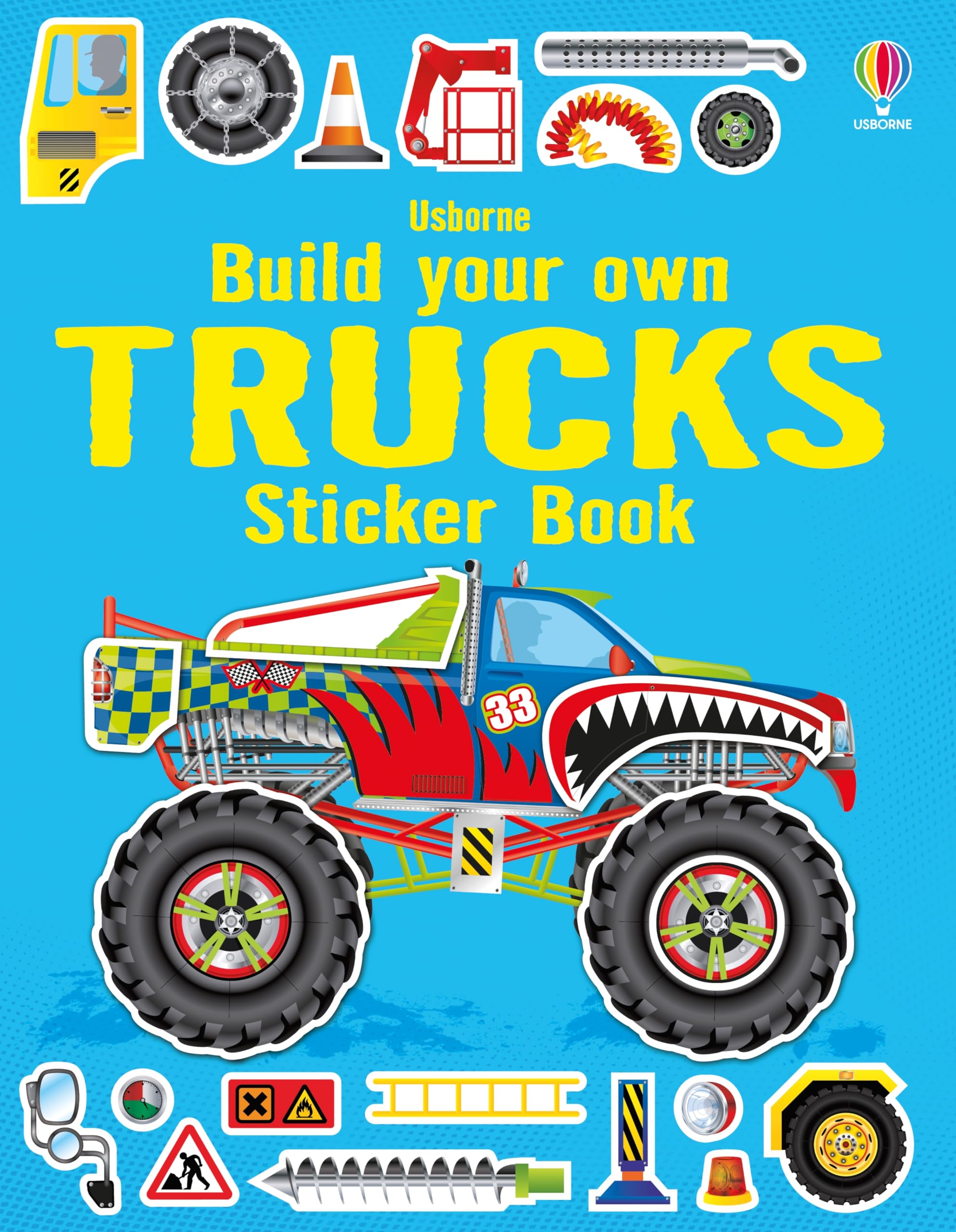Amazon | Build Your Own Trucks Sticker Book (Build Your Own Sticker ...